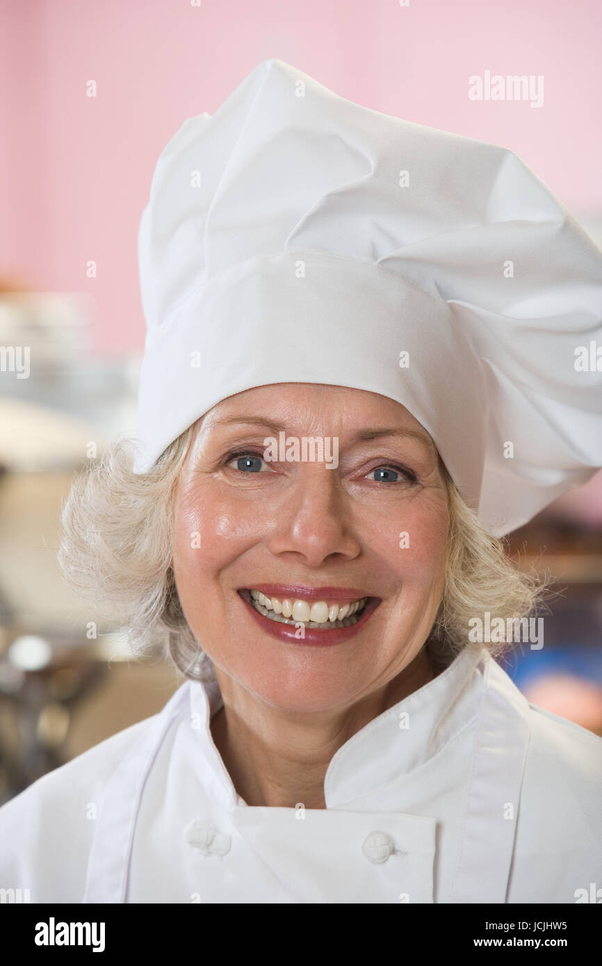 Portrait of a baker Stock Photo - Alamy