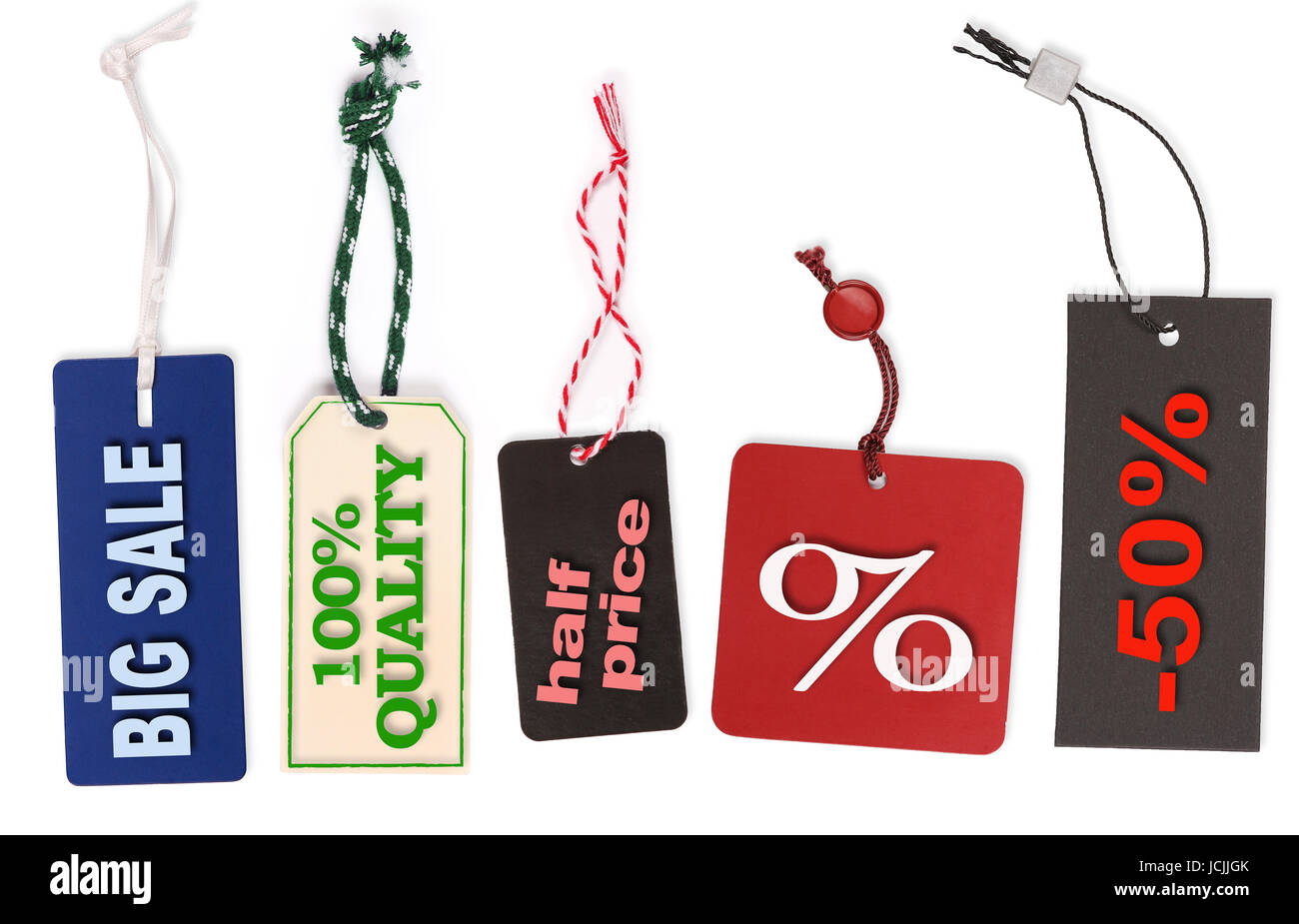 different price labels with text Stock Photo - Alamy