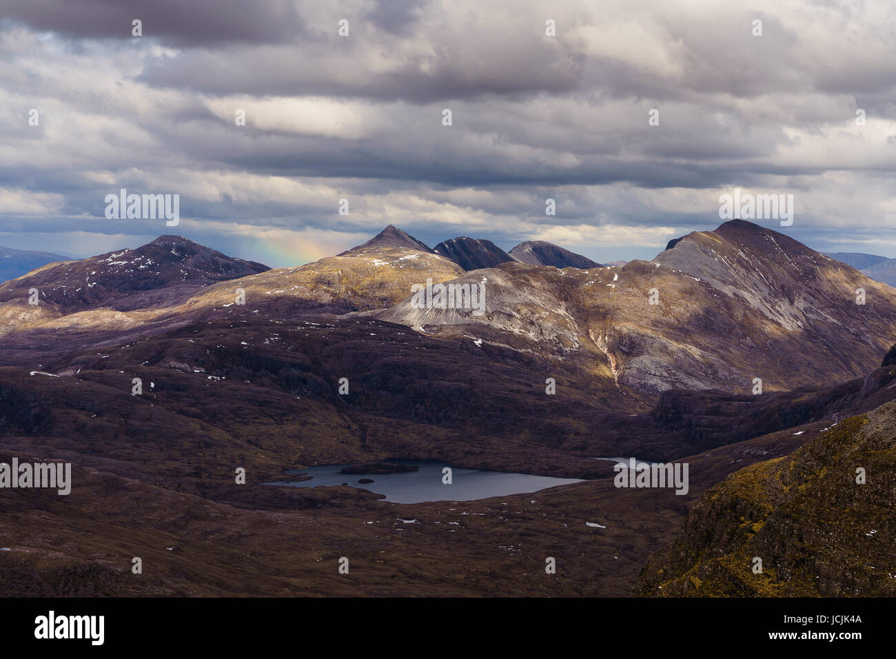 Beinn Liath Mhor & Sgorr Ruadh, Torridon Stock Photo - Alamy