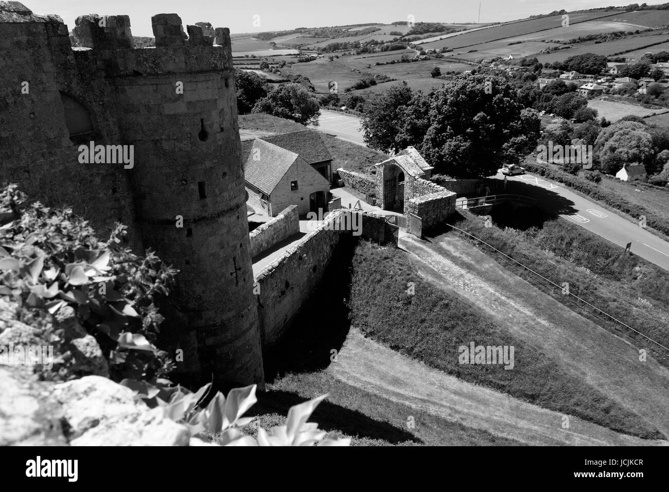 WALL RIGHT SIDE GATEHOUSE Stock Photo - Alamy