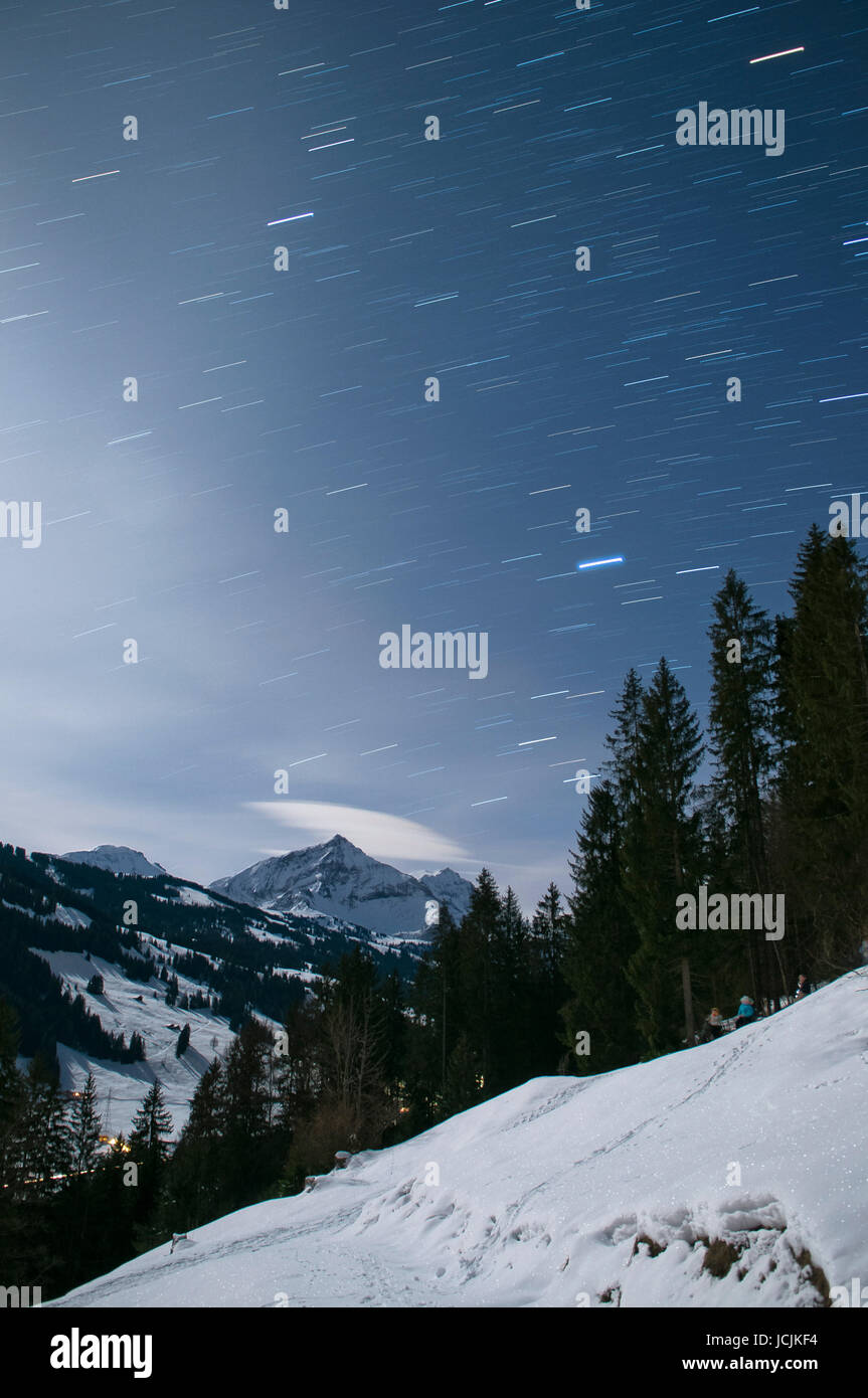 Gstaad night hi-res stock photography and images - Alamy