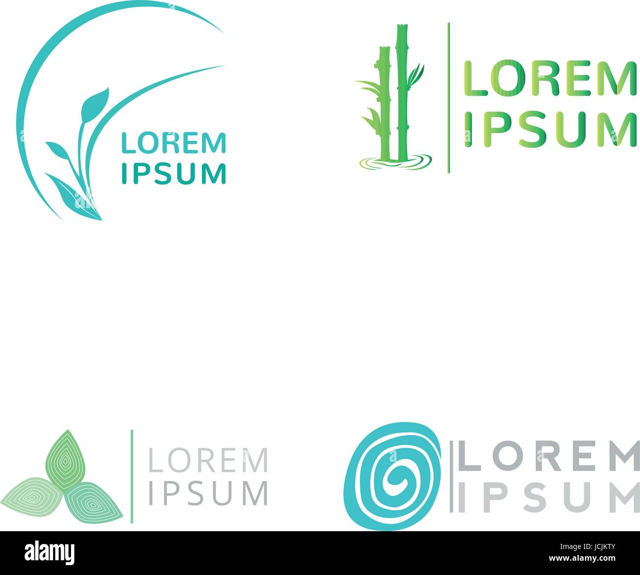 Set of spa logos Stock Vector Image & Art - Alamy