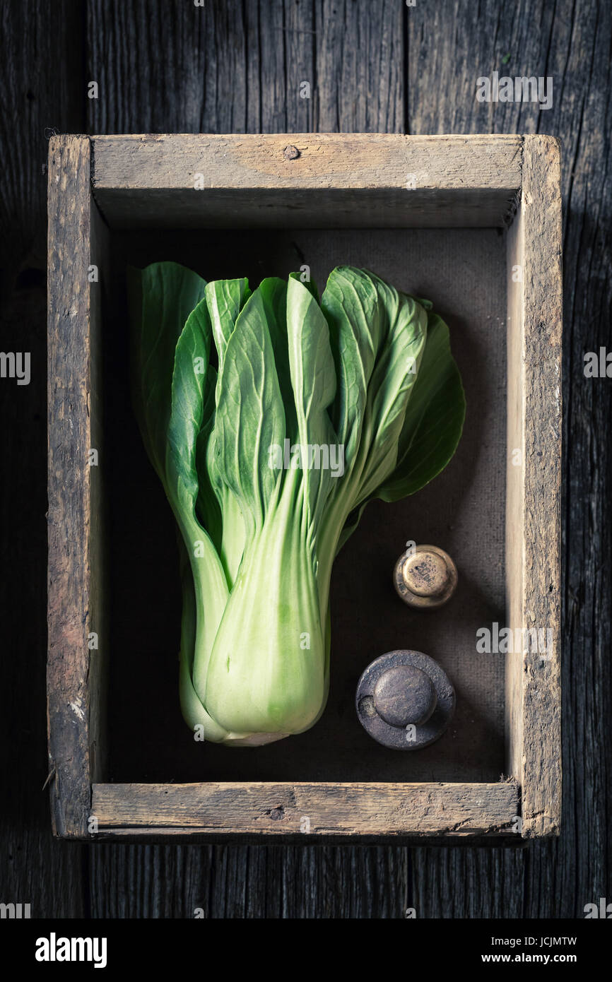 Pak choy box hi-res stock photography and images - Alamy