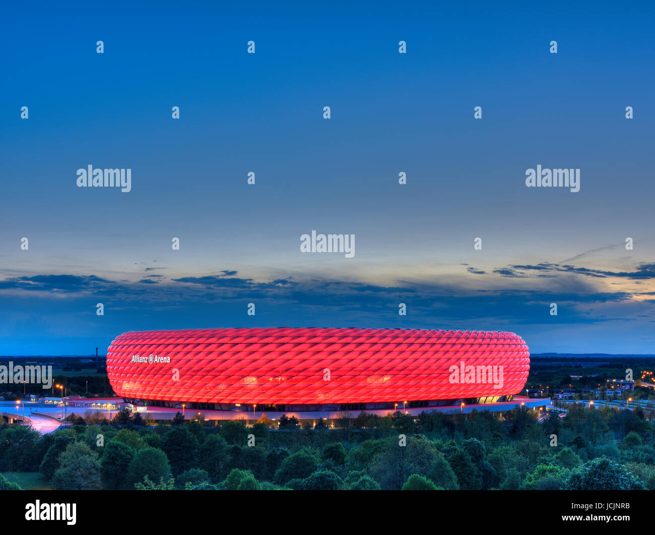 Munich overview allianz arena hi-res stock photography and images - Alamy