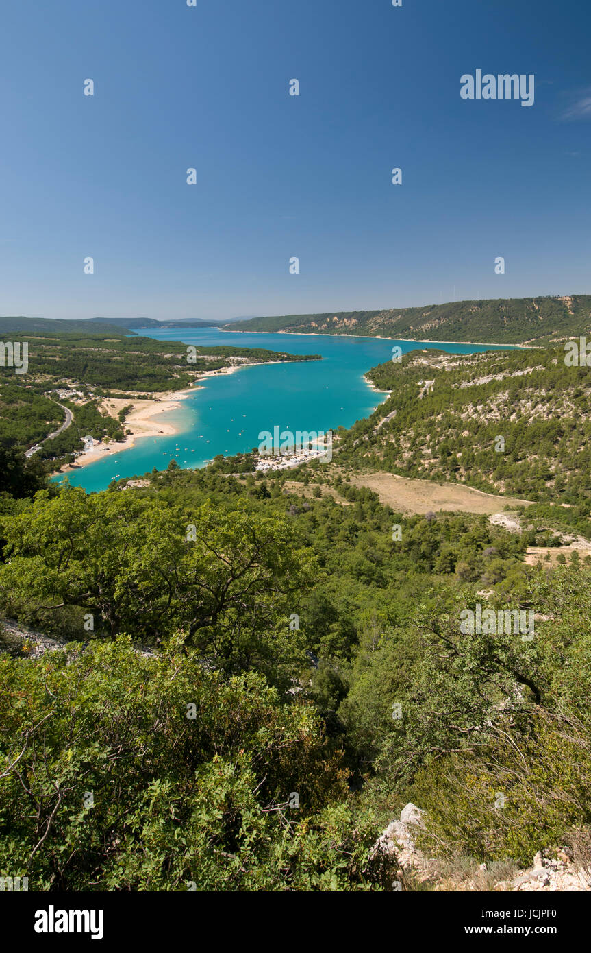 Lake Sainte Croix, Provence, France Stock Photo - Alamy