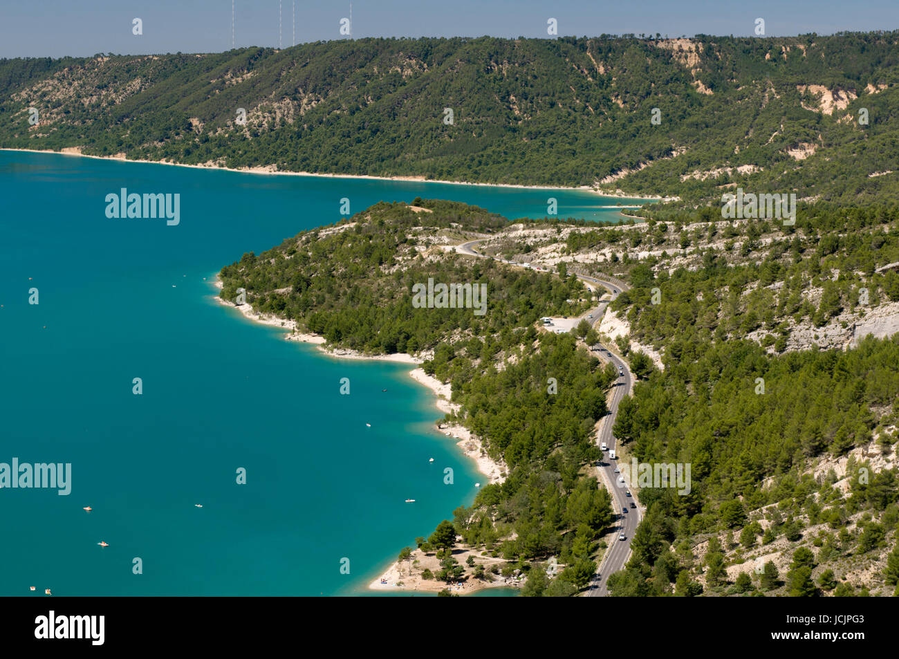 Lake Sainte Croix, Provence, France Stock Photo - Alamy