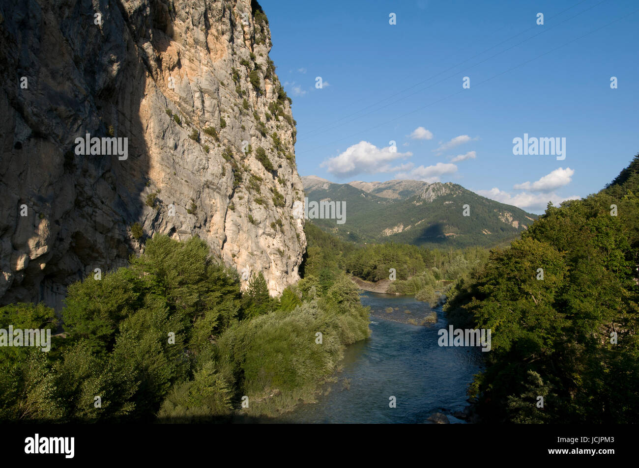 Castellane, Provence, France Stock Photo - Alamy