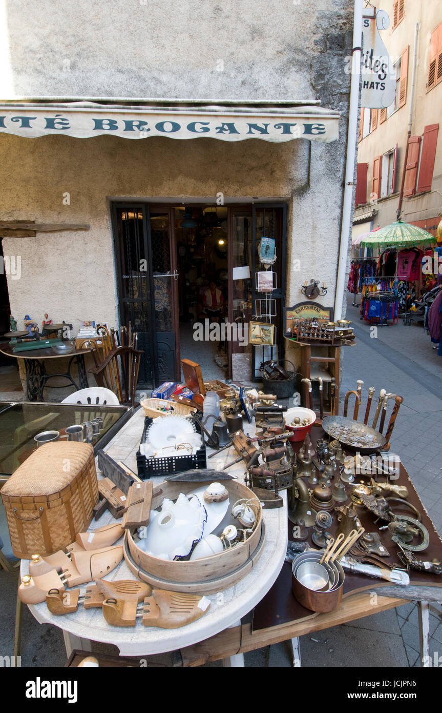 Castellane, Provence, France Stock Photo - Alamy
