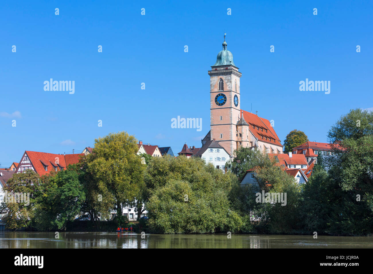 Stadtkirche St. Laurenzius in Nürtingen am Neckar Stock Photo - Alamy