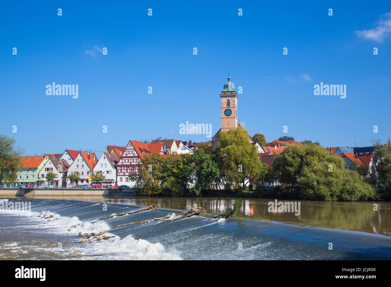 Stadtkirche St. Laurenzius in Nürtingen am Neckar Stock Photo - Alamy