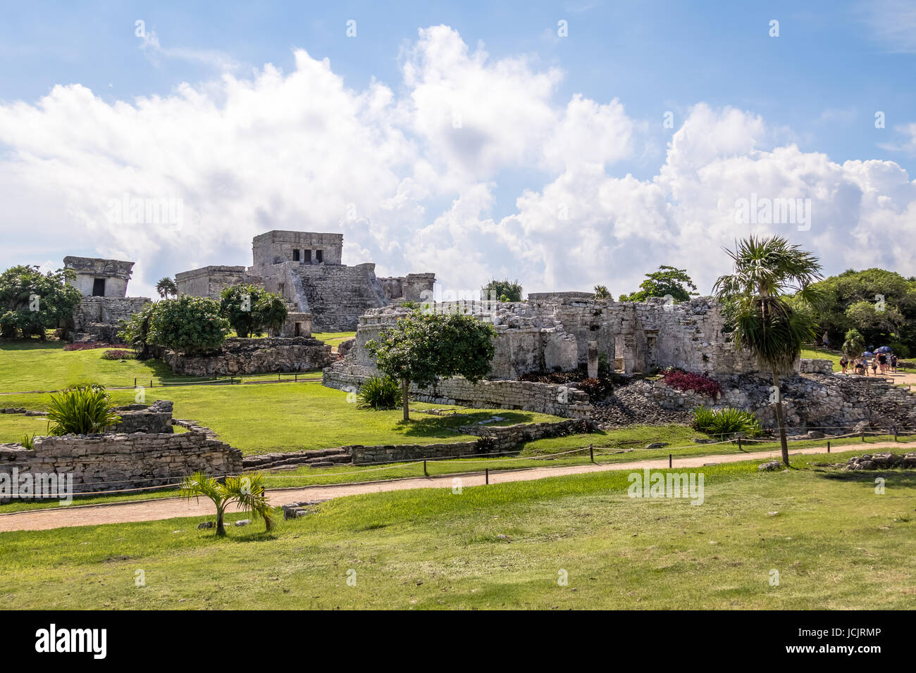 Mayan Ruins - Tulum, Mexico Stock Photo - Alamy