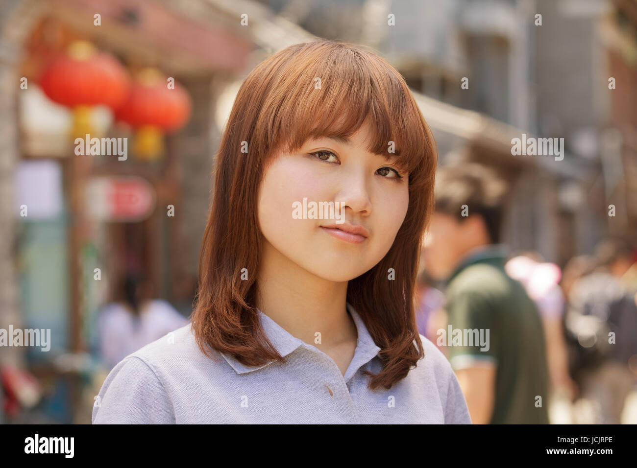 smiles city life Stock Photo - Alamy