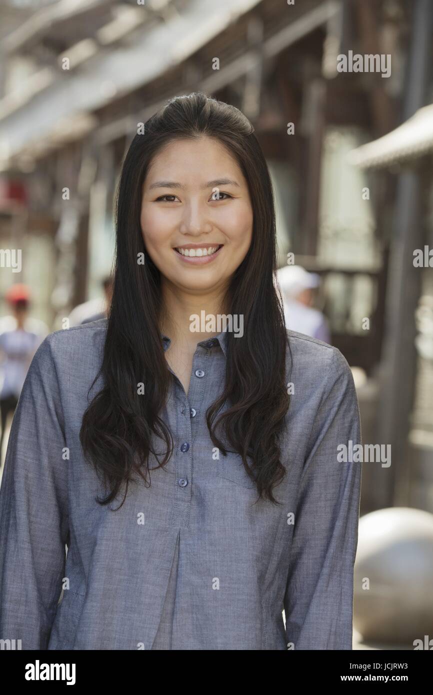 smiles city life Stock Photo - Alamy
