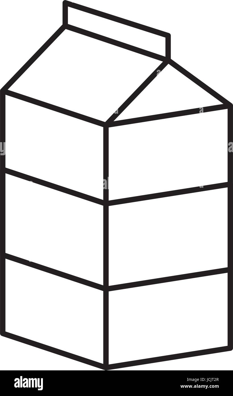 milk box icon Stock Vector Image & Art - Alamy