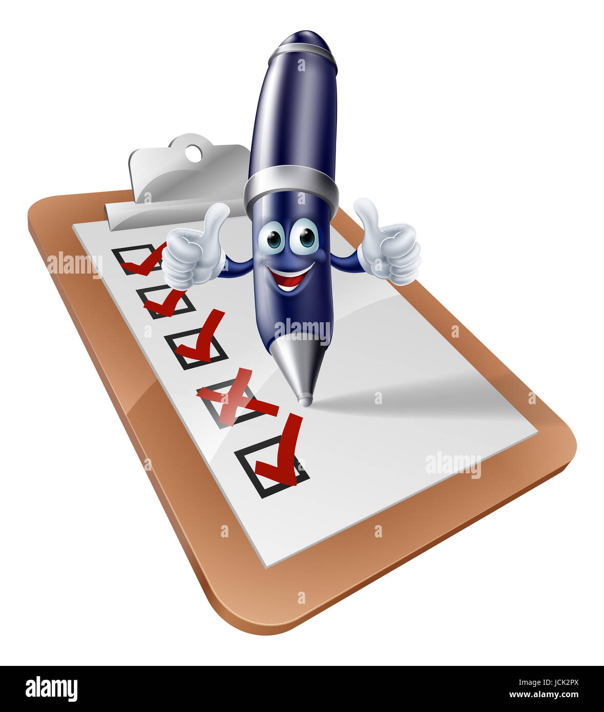 Completing survey Cut Out Stock Images & Pictures - Alamy