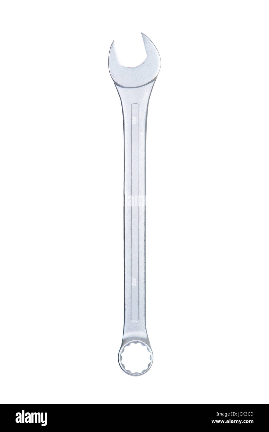 Open ended metal spanner Cut Out Stock Images & Pictures - Alamy