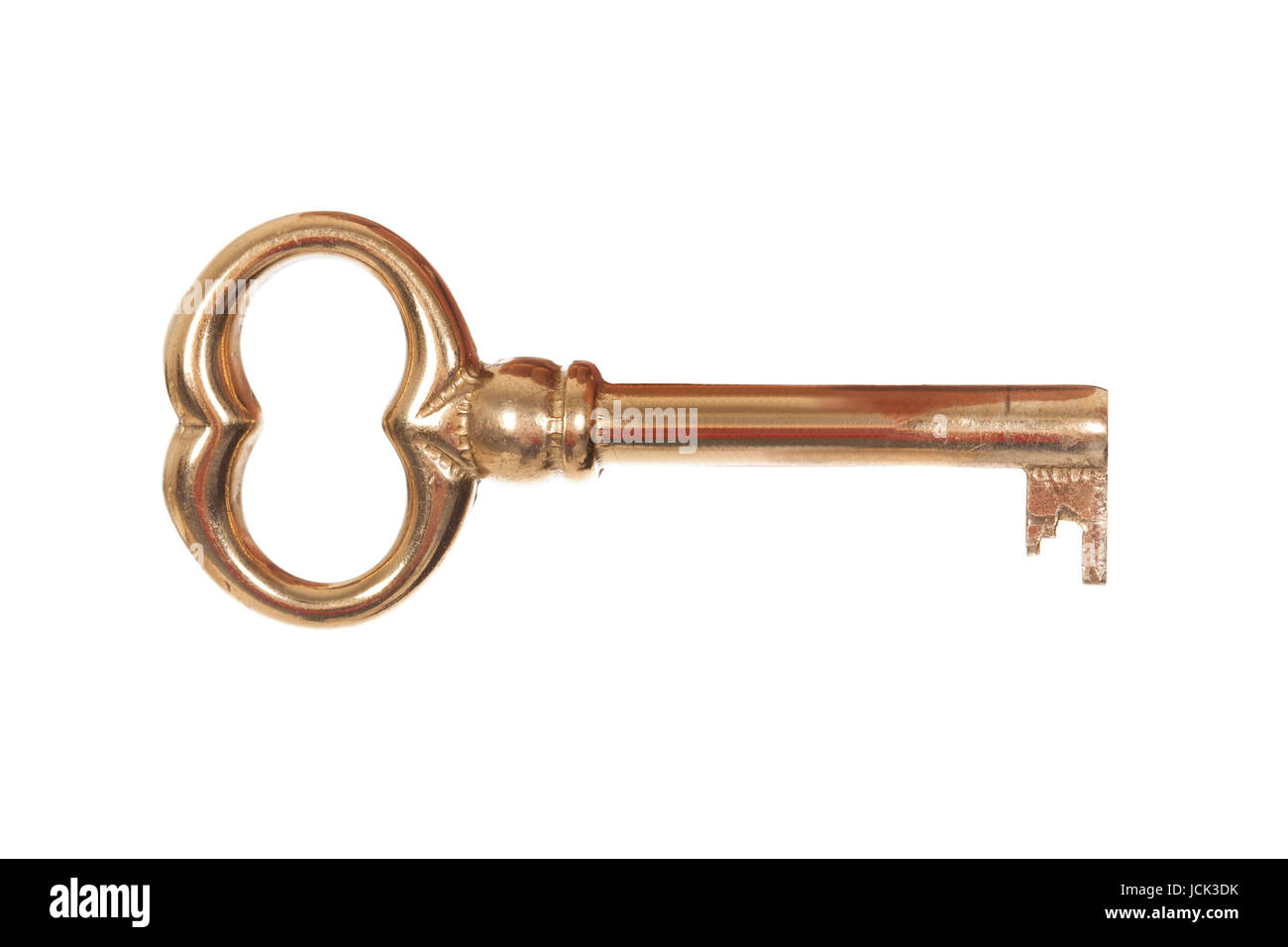 An old-fashioned large brass key conceptual of opportunity achievement ...