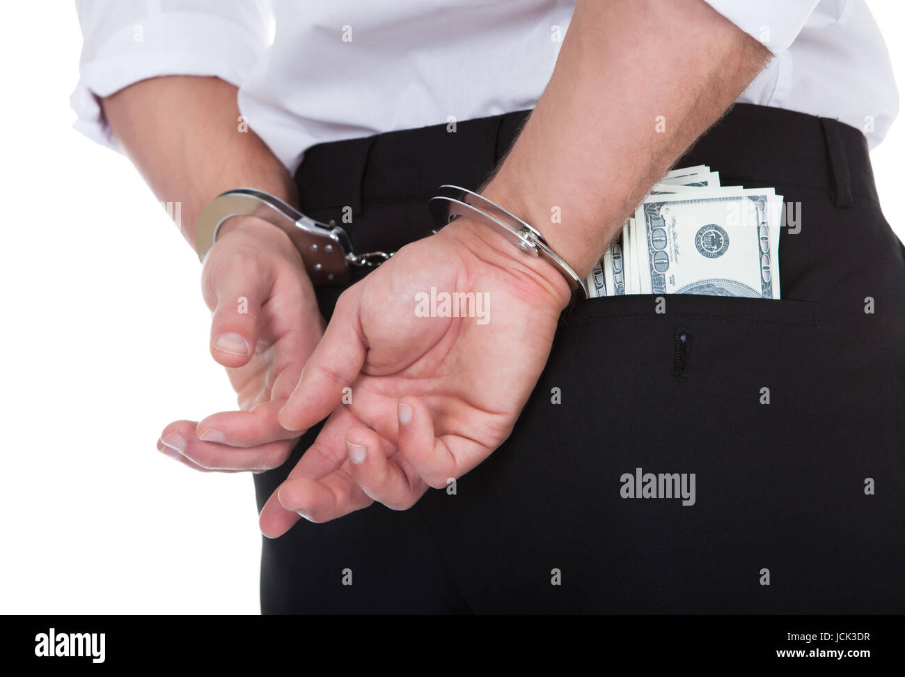 Back view is caught behind hi-res stock photography and images - Alamy