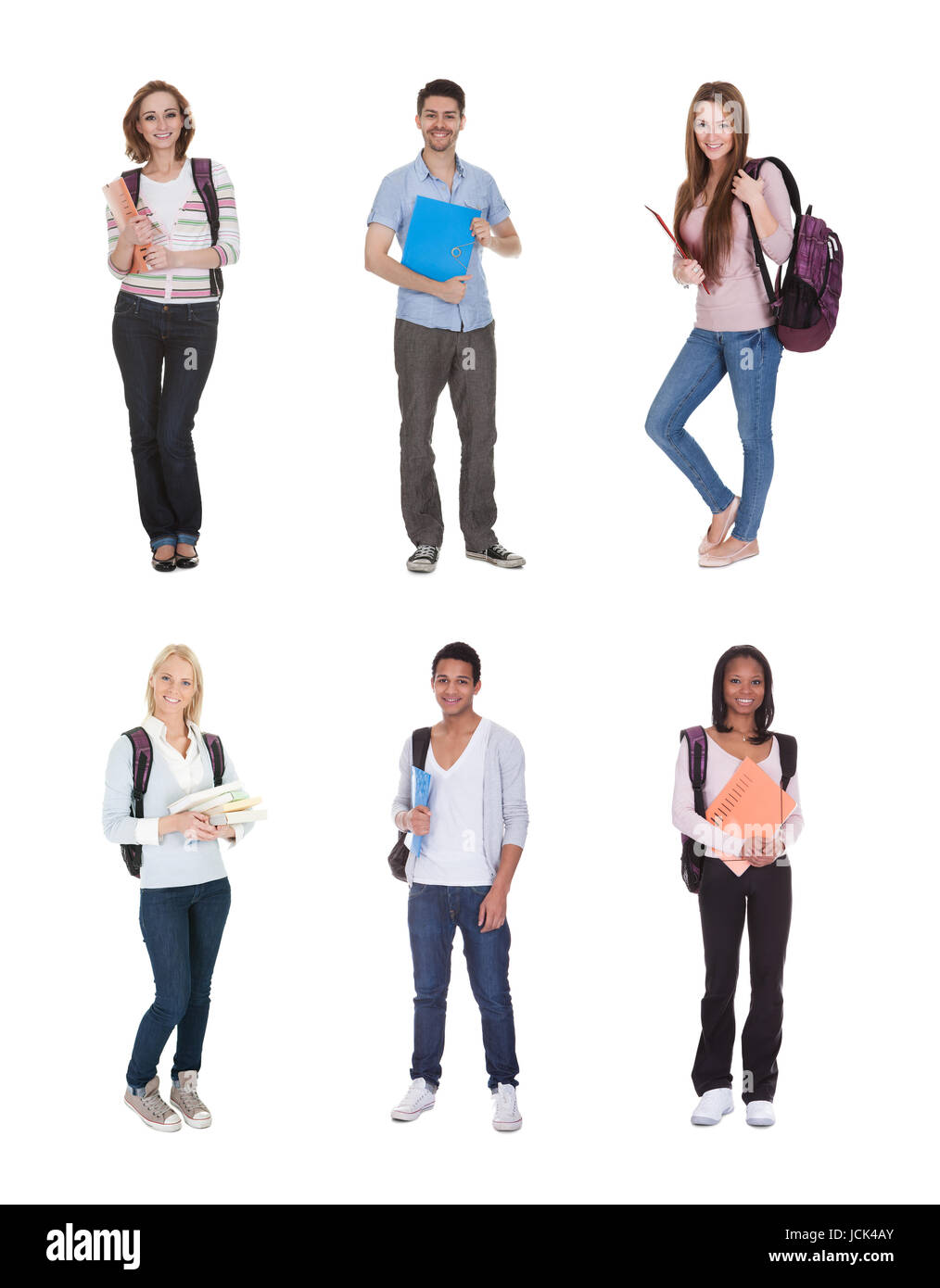 Happy african american college students Cut Out Stock Images & Pictures ...