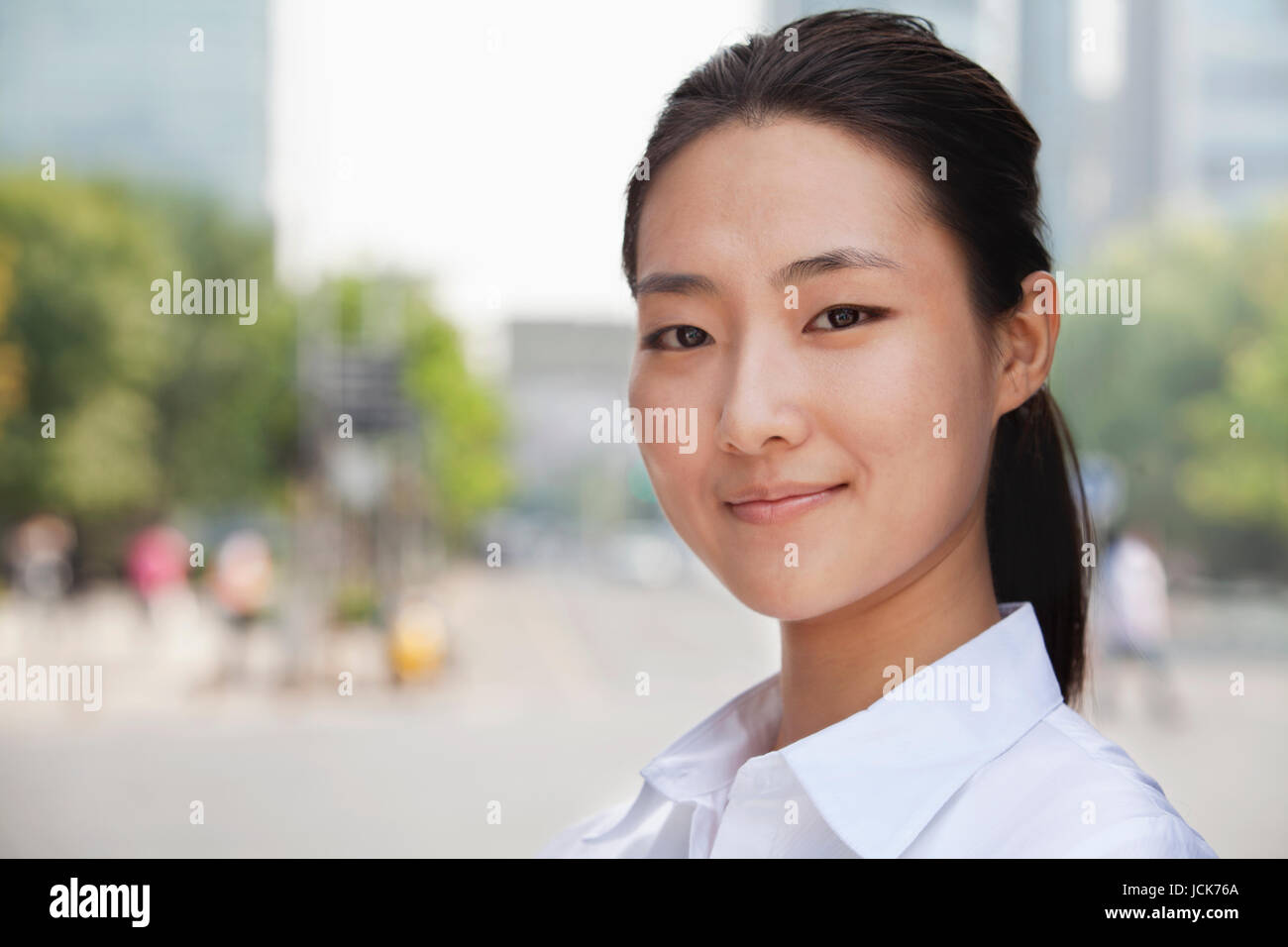 smiles city life Stock Photo - Alamy