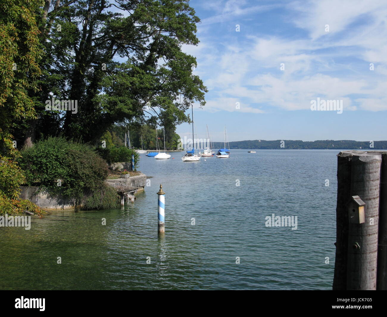 Starnberger See, Tutzing Stock Photo - Alamy