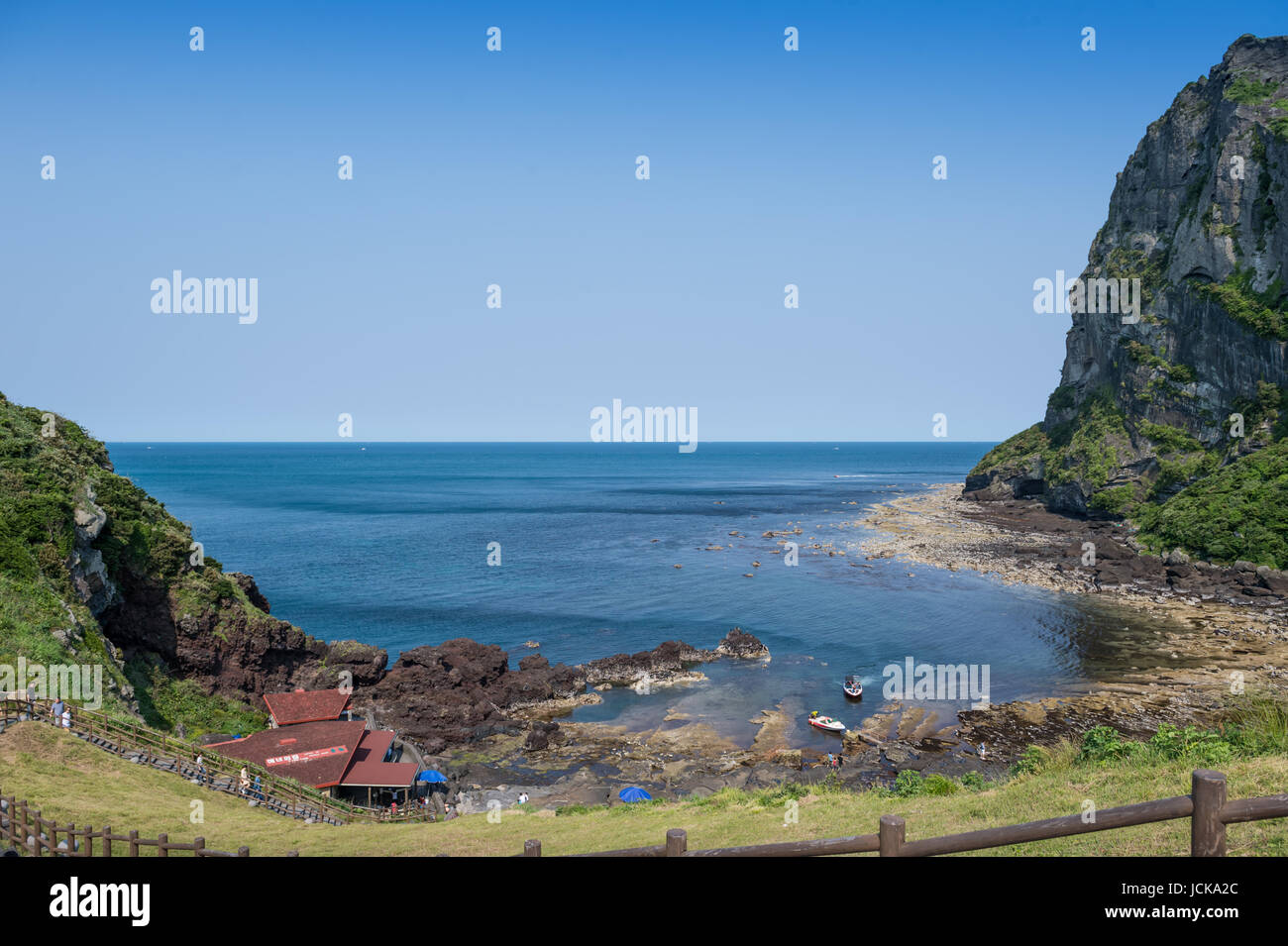 South Korea's Jeju Island beach scenery Stock Photo - Alamy