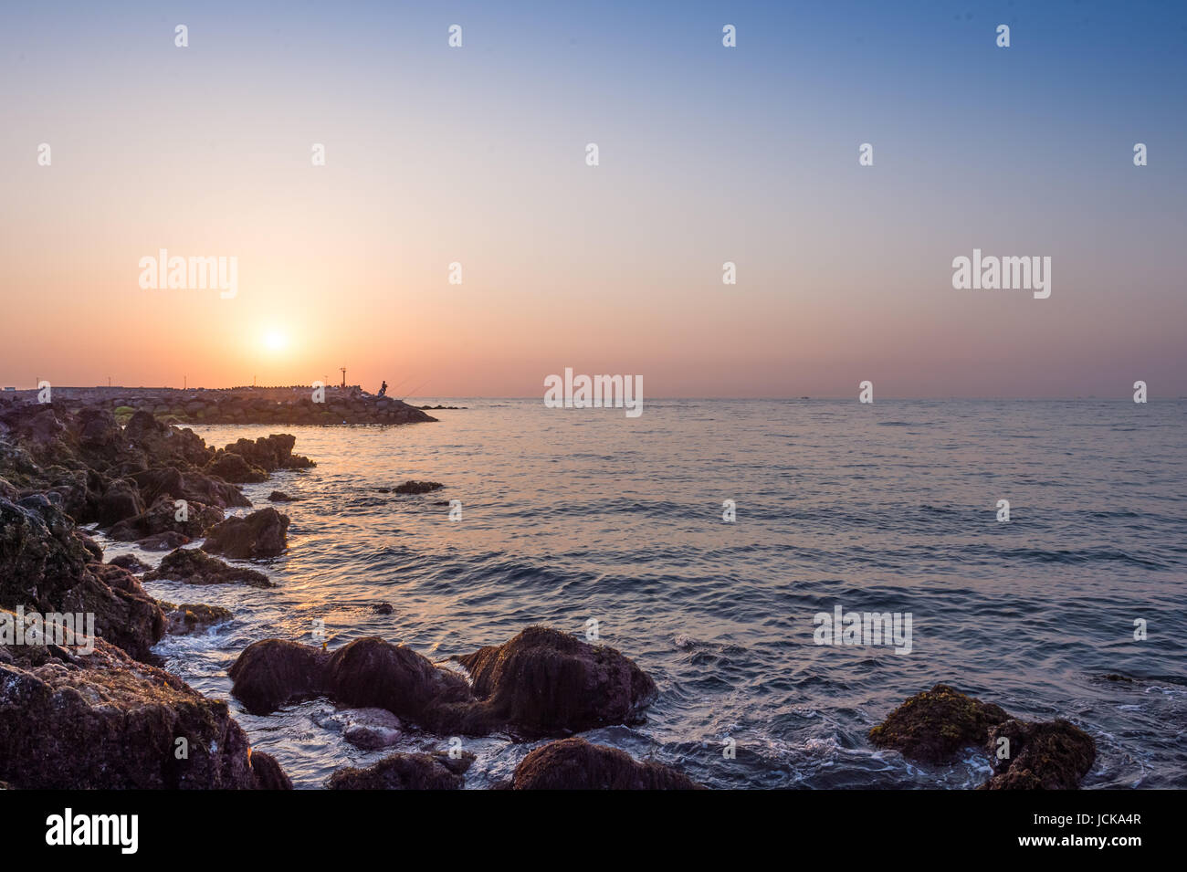 South Korea's Jeju Island beach scenery Stock Photo - Alamy
