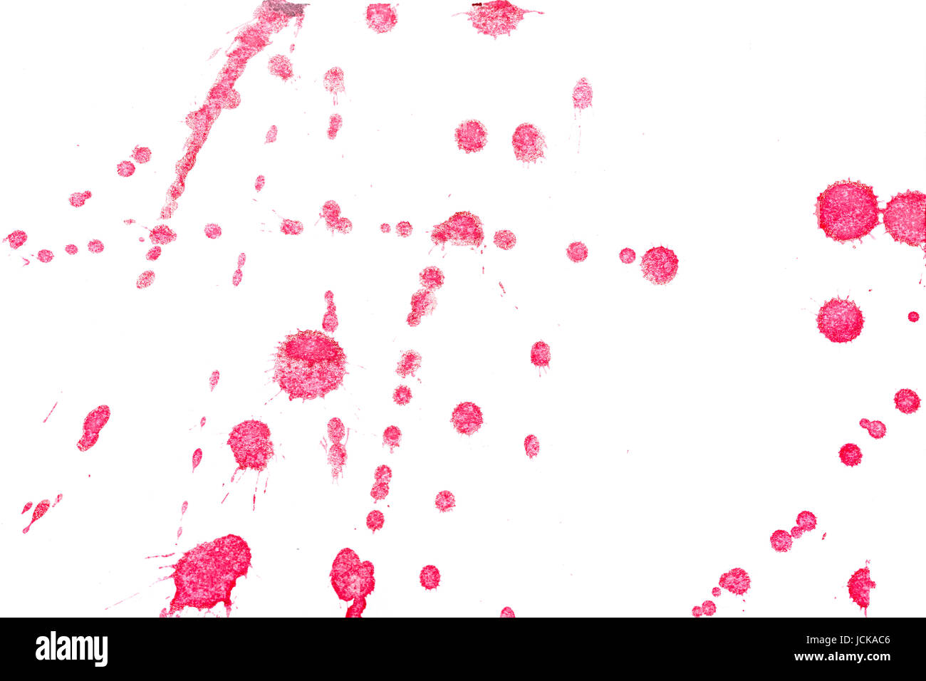 Abstract red ink splash. Ink blots. Elements of design. Water-soluble ...