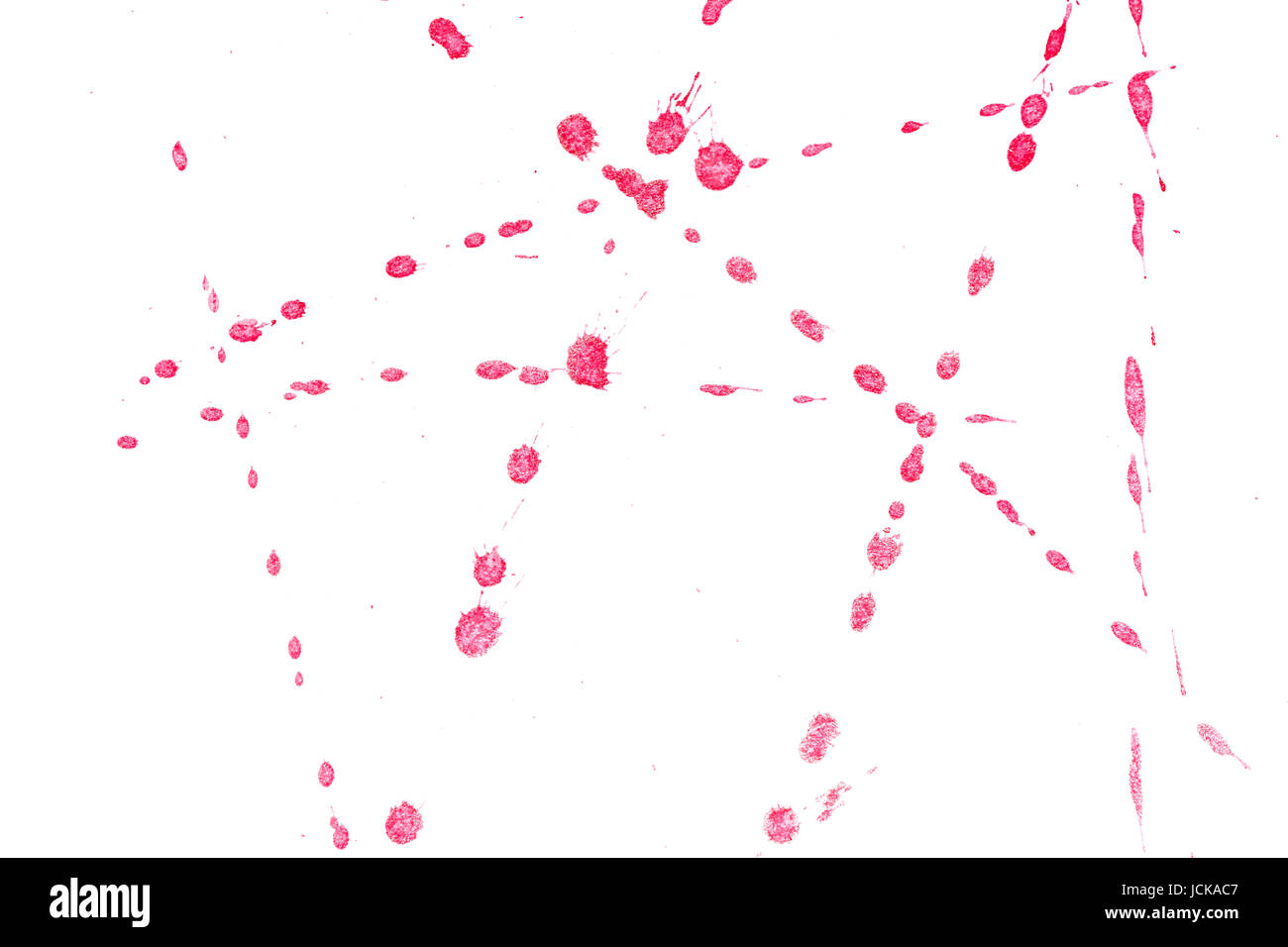 Abstract red ink splash. Ink blots. Elements of design. Water-soluble ...