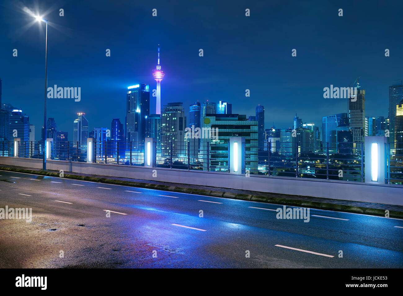 Road Side View Night