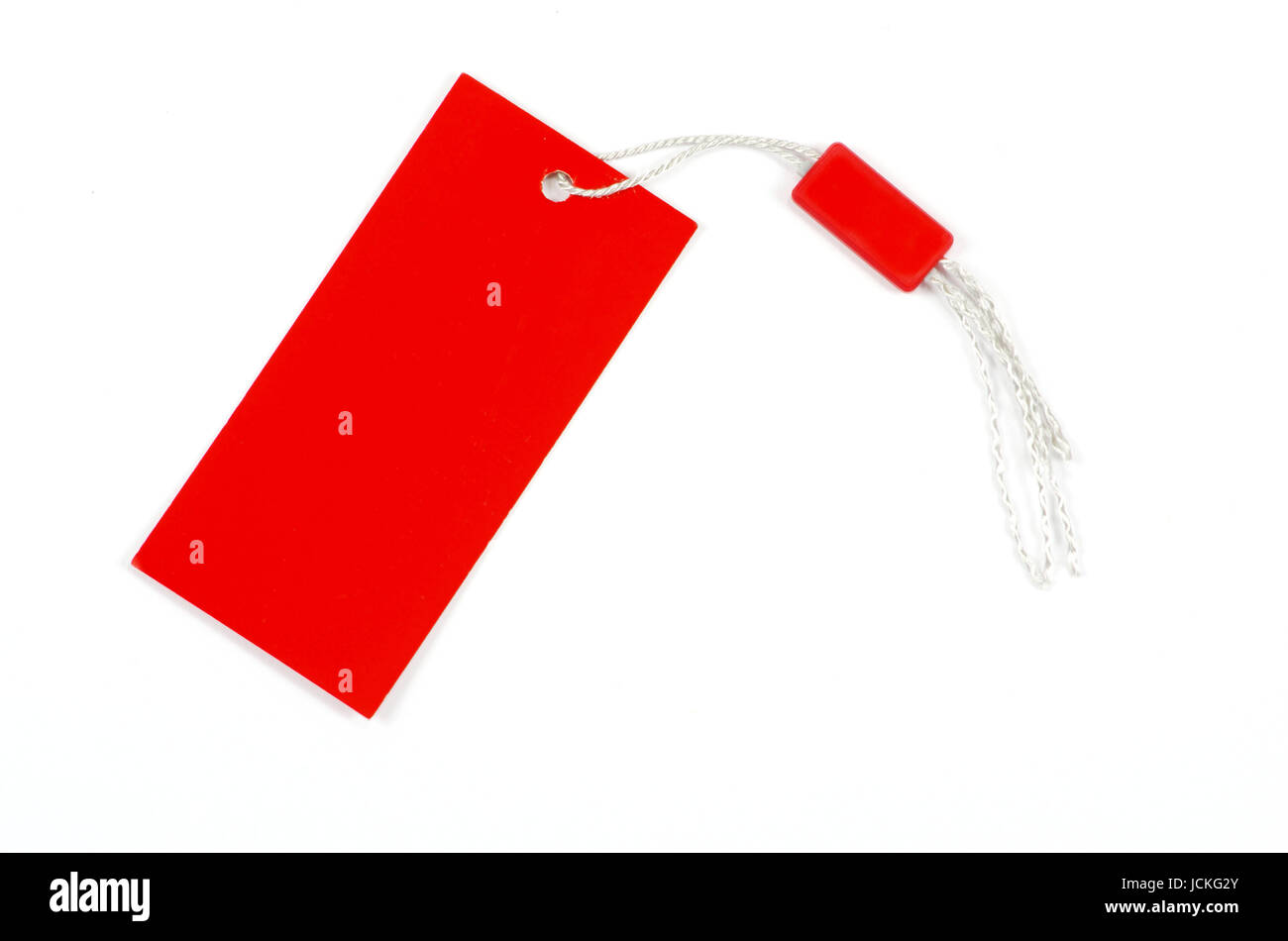 Blank tag isolated on a white backgrounds Stock Photo - Alamy