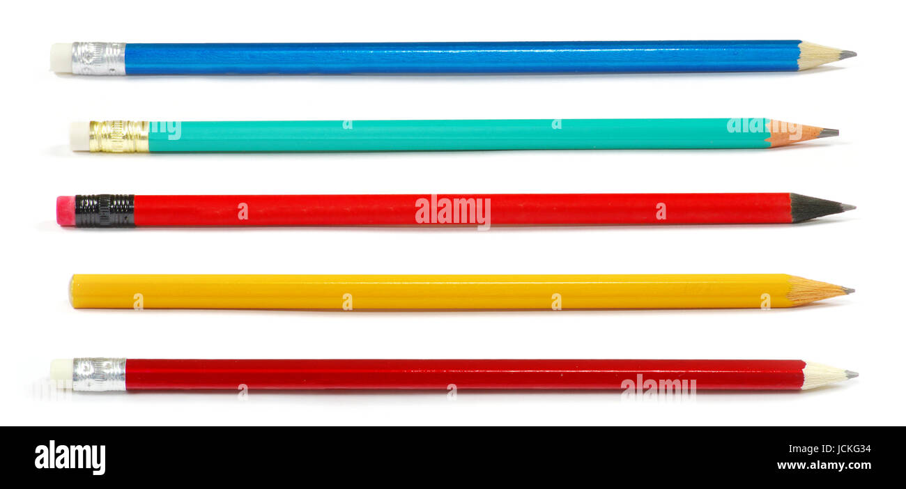 Pencil isolated on white background Stock Photo - Alamy