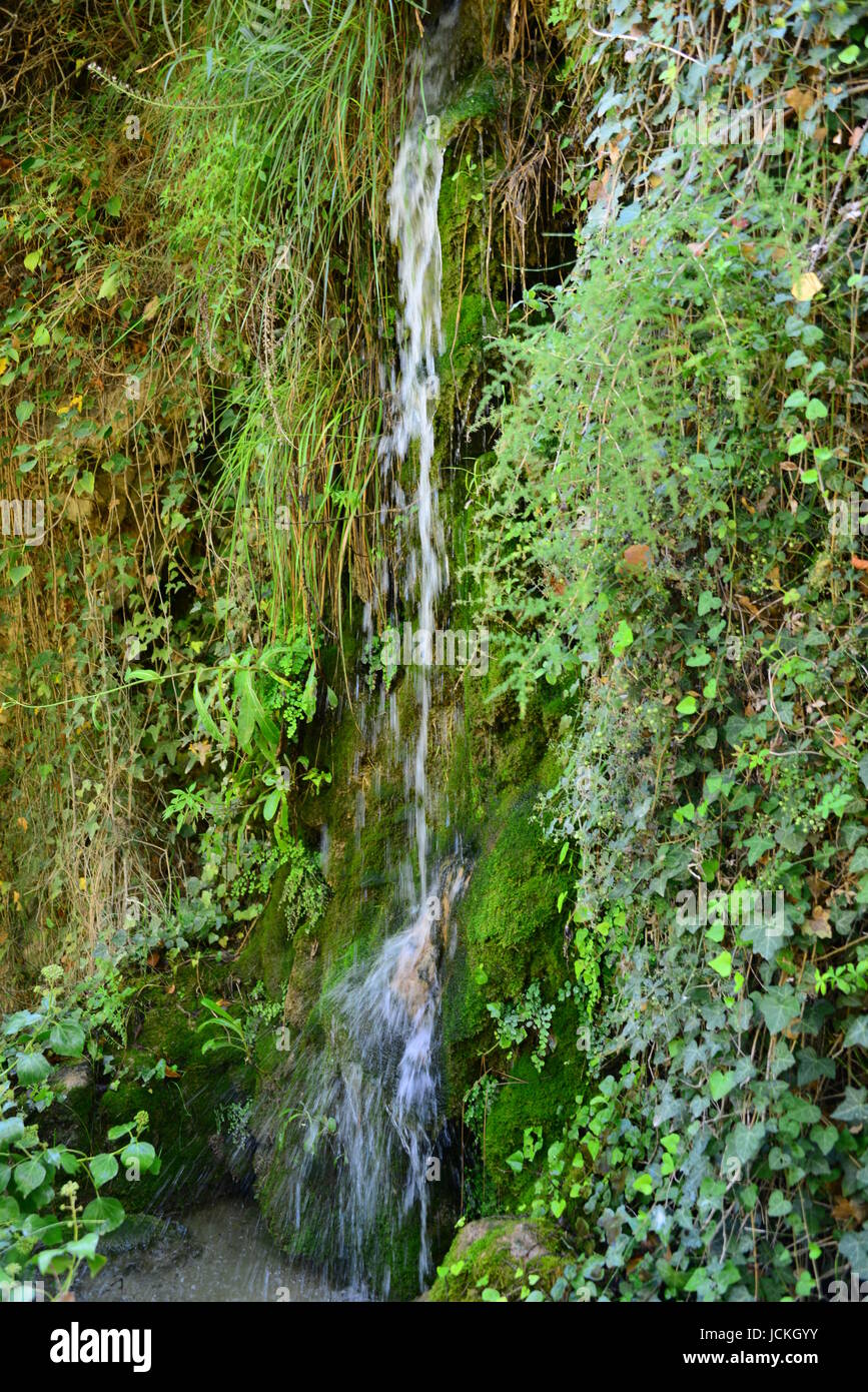 waterfall in spain Stock Photo - Alamy