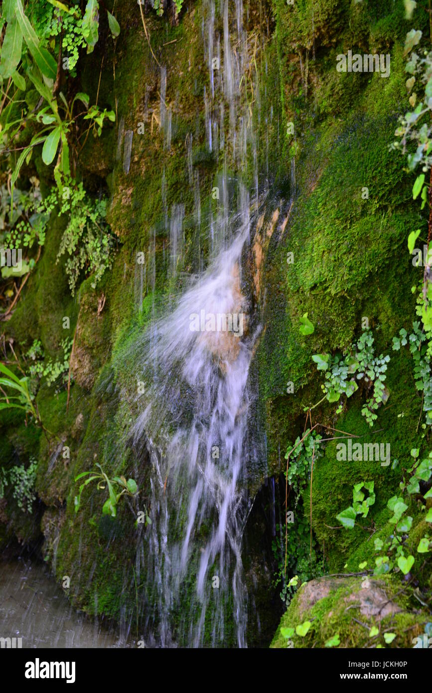 waterfall in spain Stock Photo - Alamy