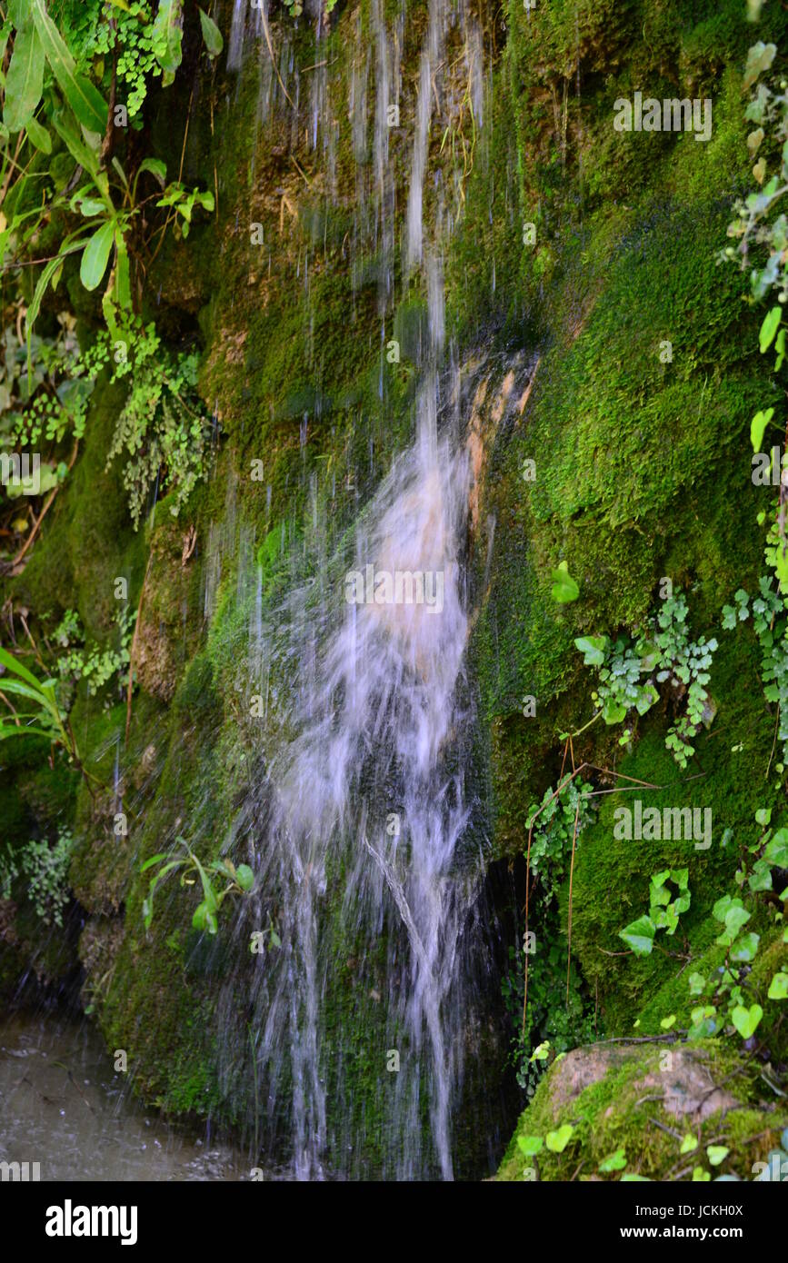 waterfall in spain Stock Photo - Alamy