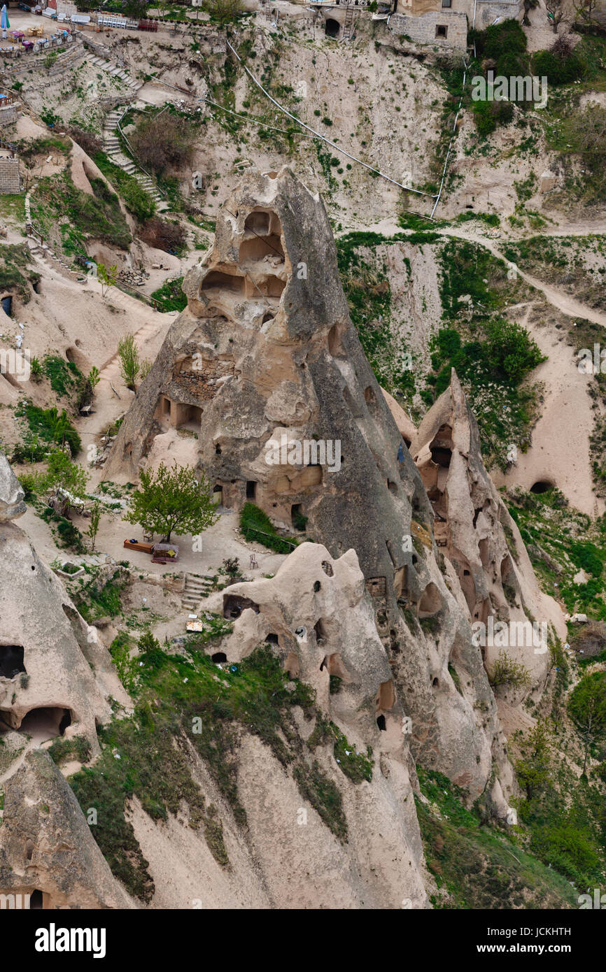 Vertical shot of fairy chimney in Cappadocia Stock Photo - Alamy