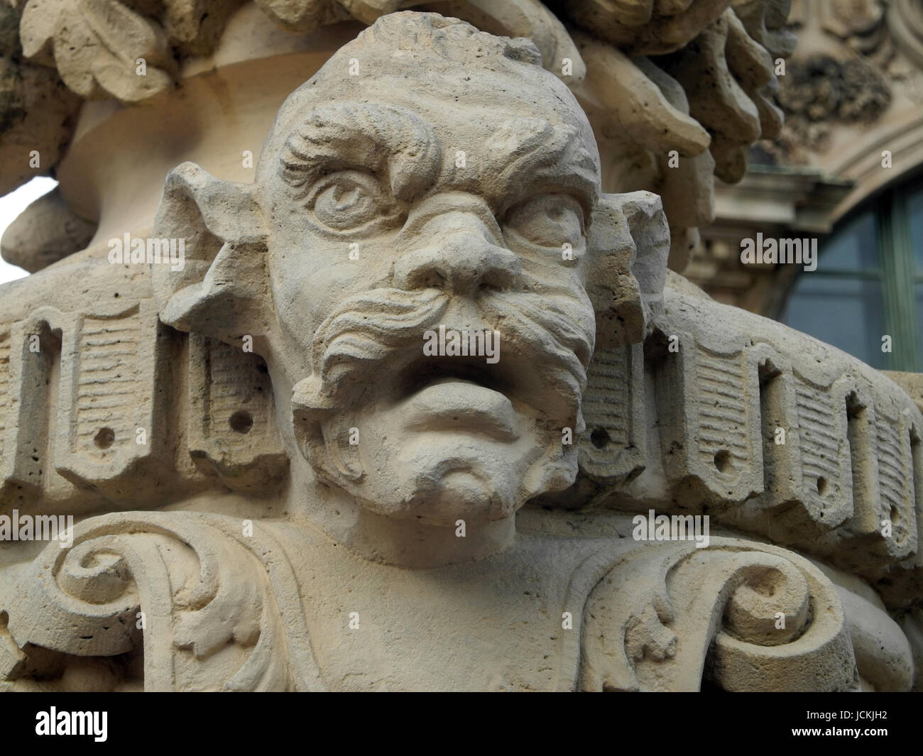skulptur, Zwinger, Dresden, dresdner zwinger, sachsen, barock, festung ...