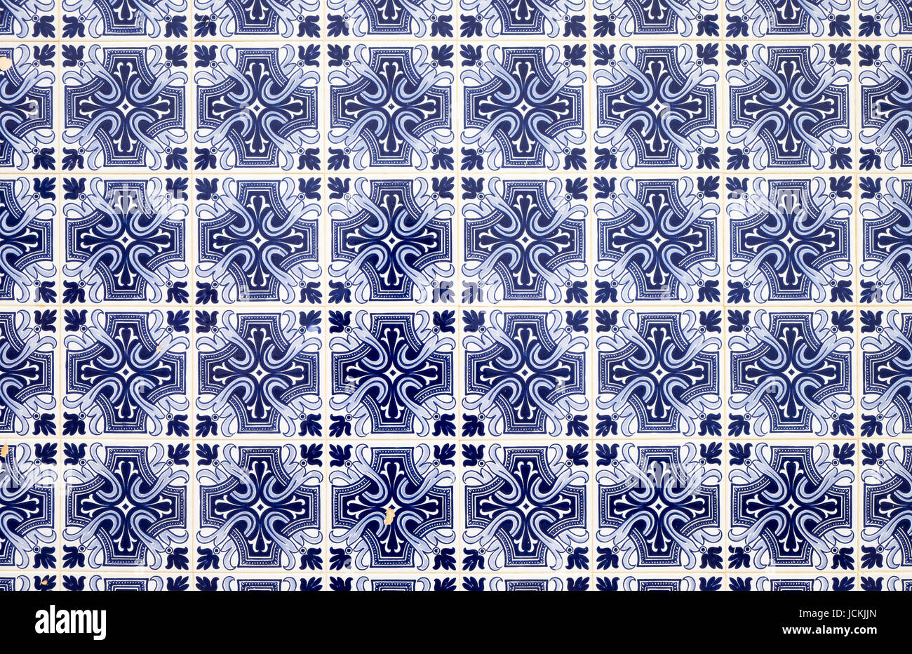 traditional blue portuguese tiles Stock Photo - Alamy