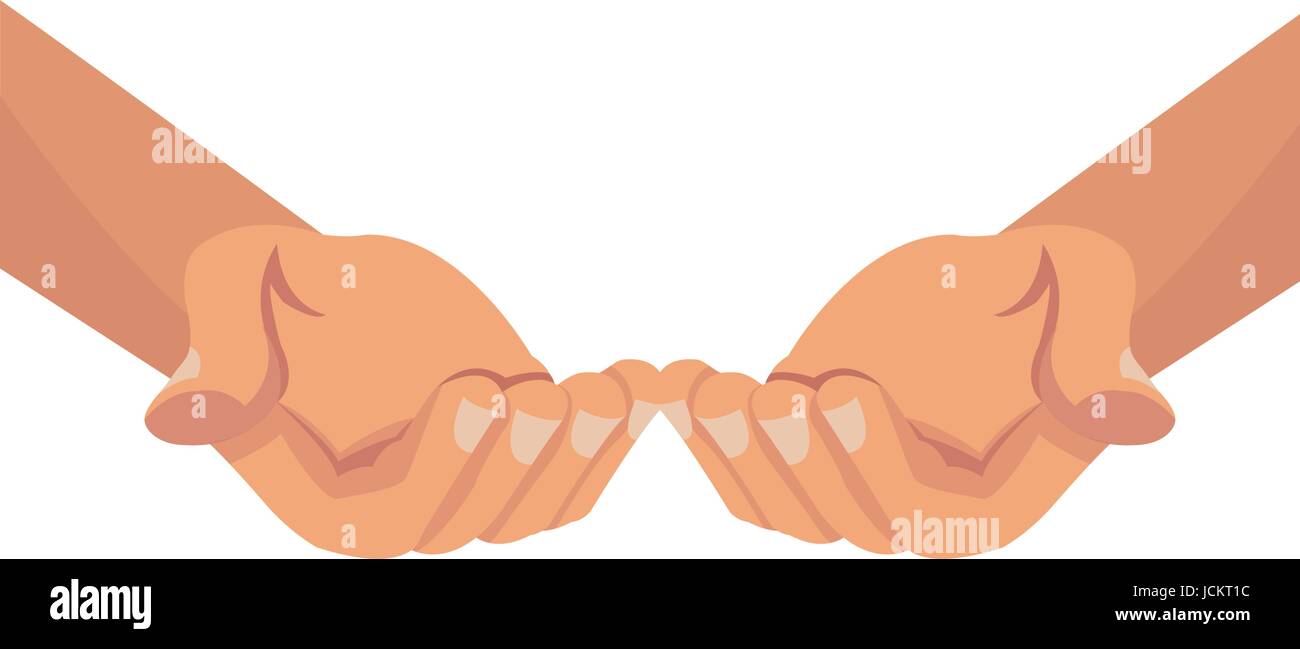 hand with support gesture help icon Stock Vector Image & Art - Alamy