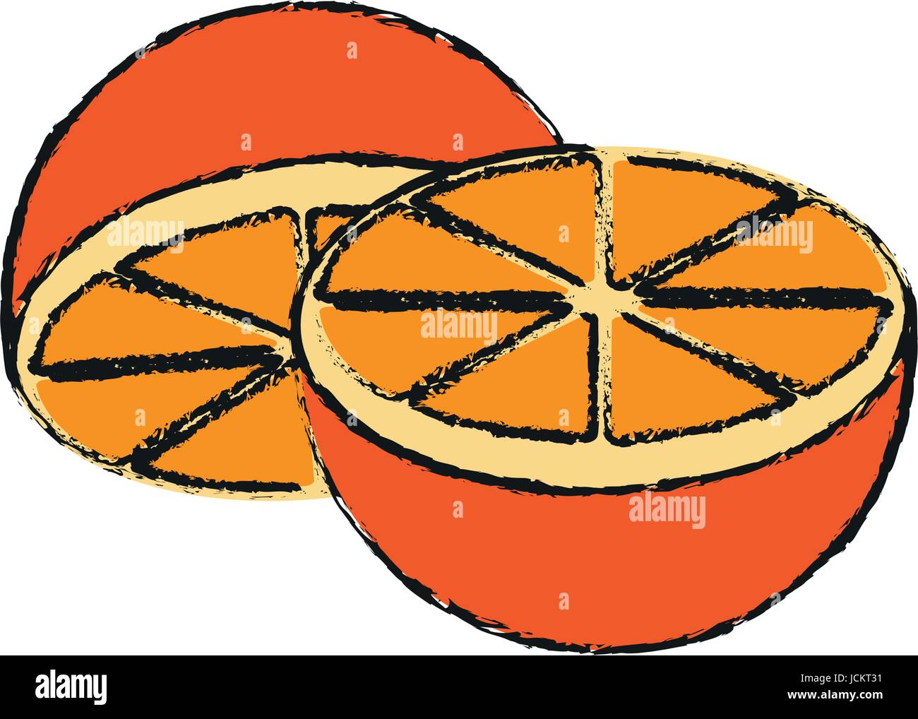 Orange fruit candy Stock Vector Image & Art - Alamy