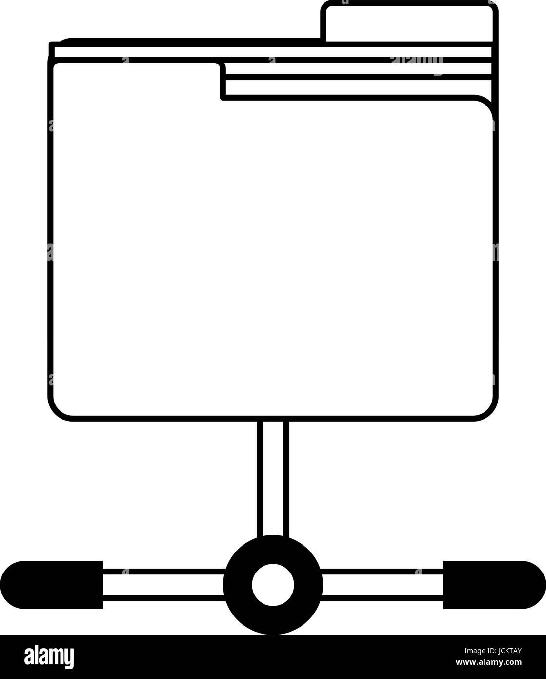 Folder save letters decoration Stock Vector Image & Art - Alamy