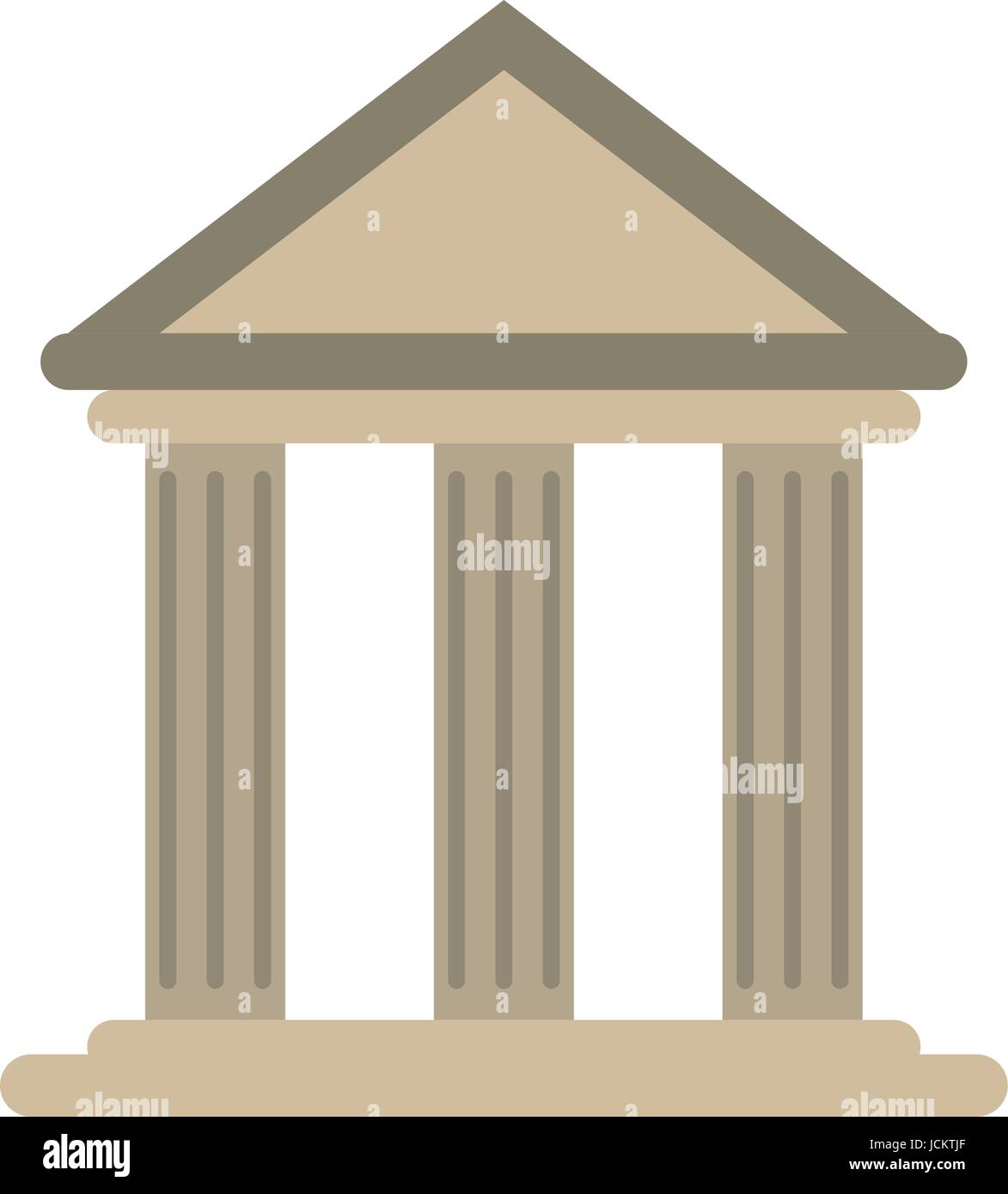 Greek temple roof structure Stock Vector Images - Alamy