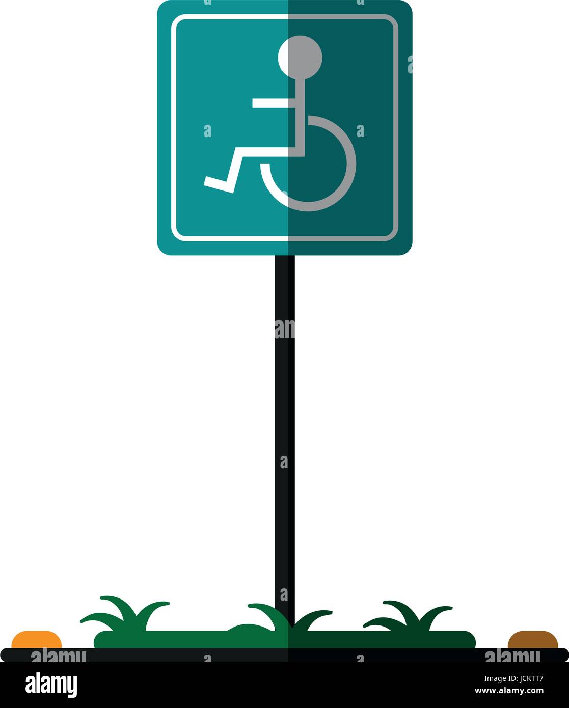 Wheelchair parking place Stock Vector Images - Alamy