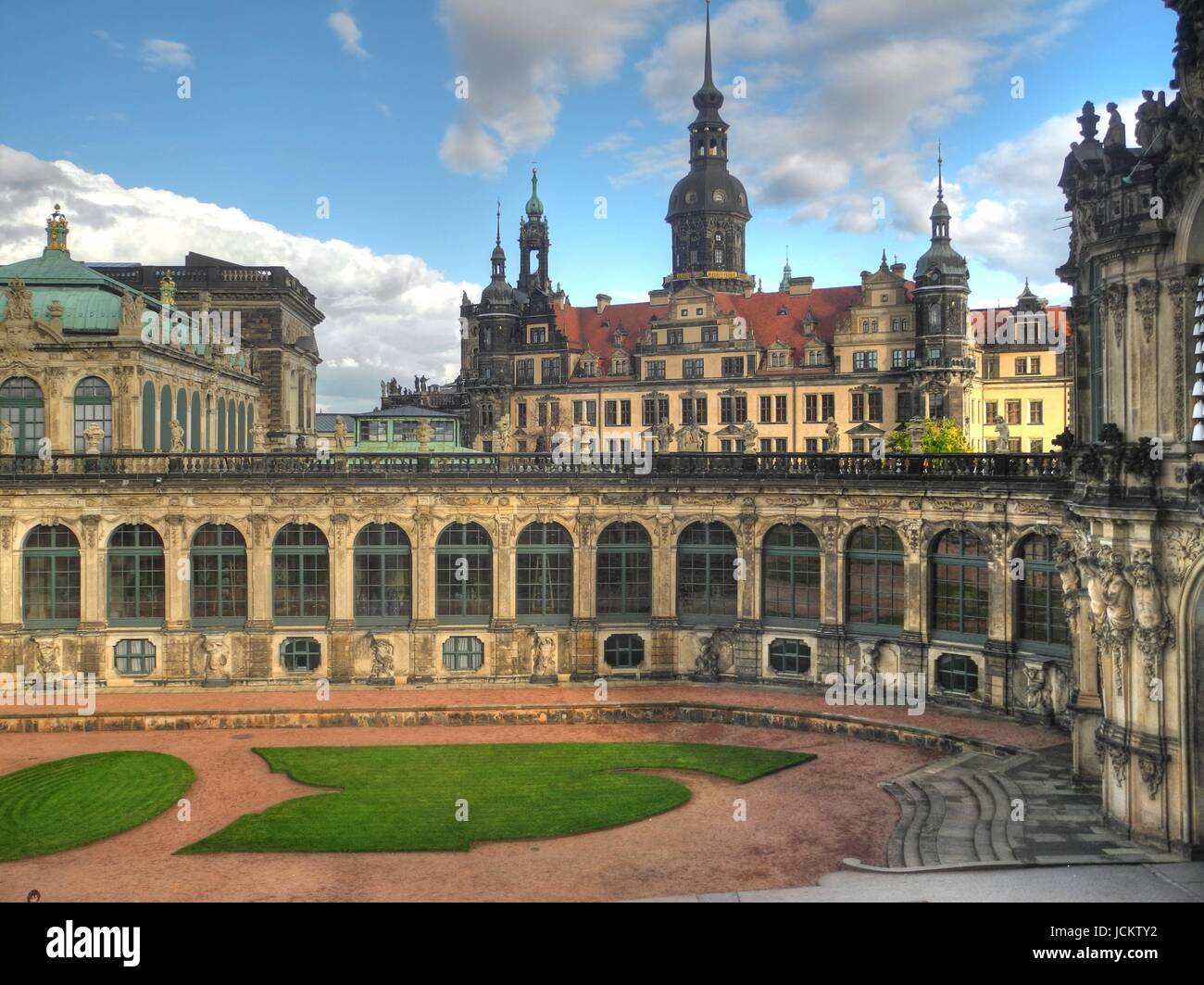Zwinger, Dresden, dresdner zwinger, sachsen, barock, festung ...