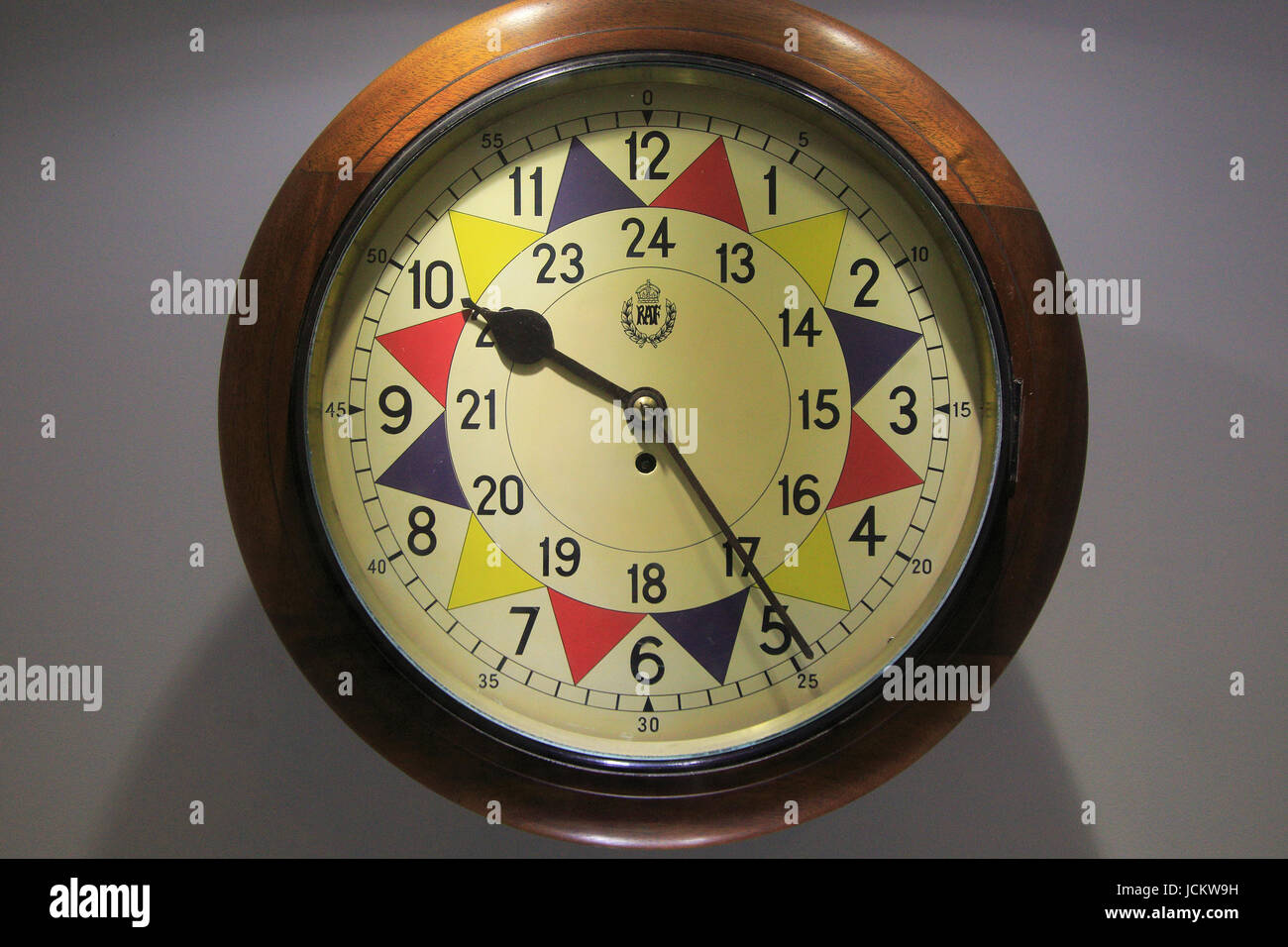 RAF sector clock Lascaris War Rooms underground museum, Valletta, Malta ...