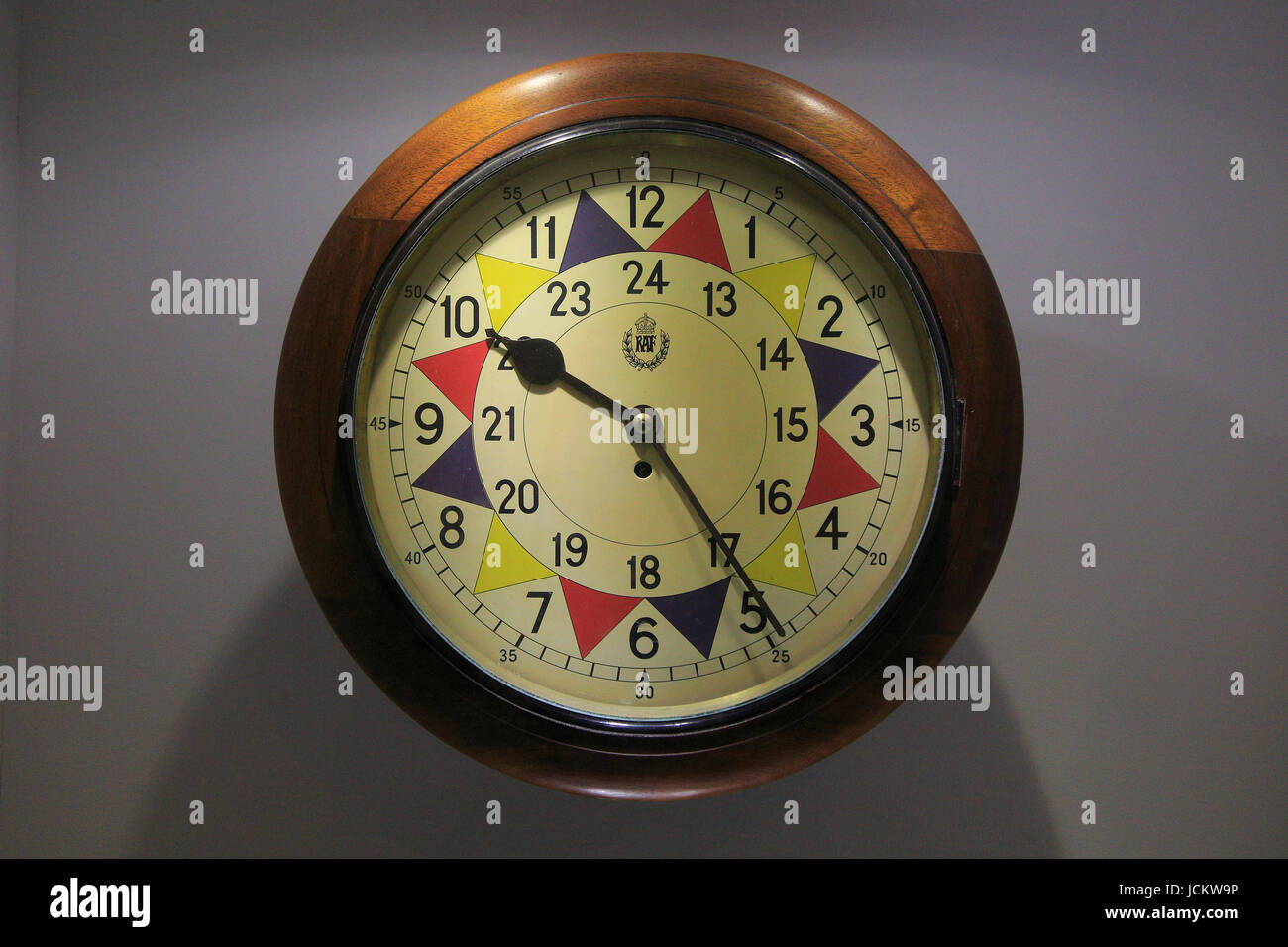 RAF sector clock Lascaris War Rooms underground museum, Valletta, Malta ...