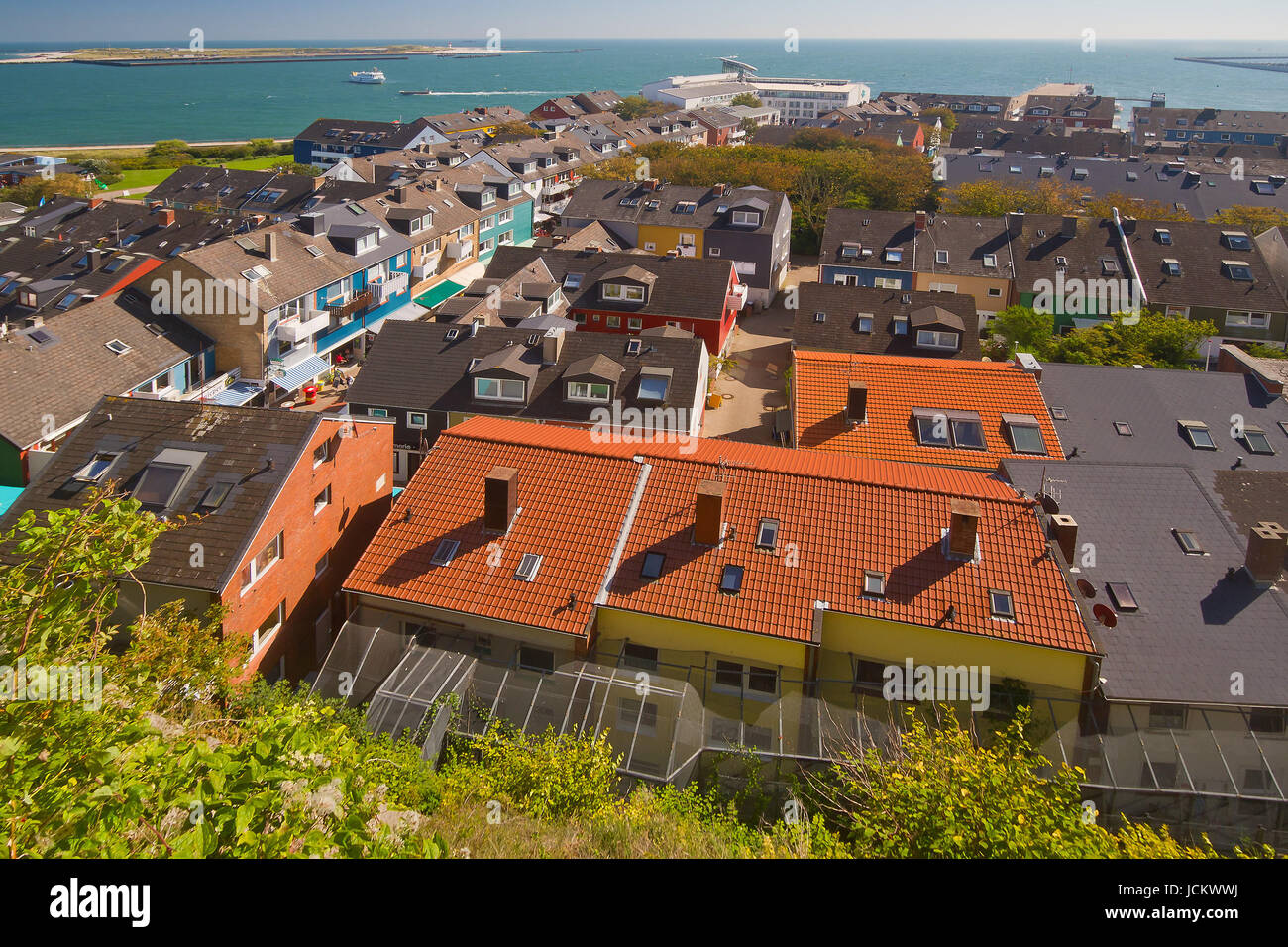 Roofs helgoland hi-res stock photography and images - Alamy