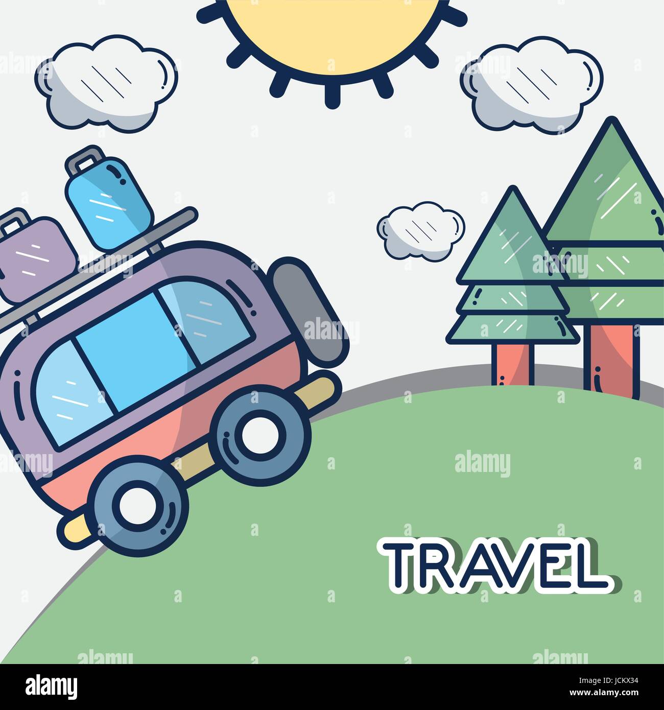 Van trees Stock Vector Images - Alamy