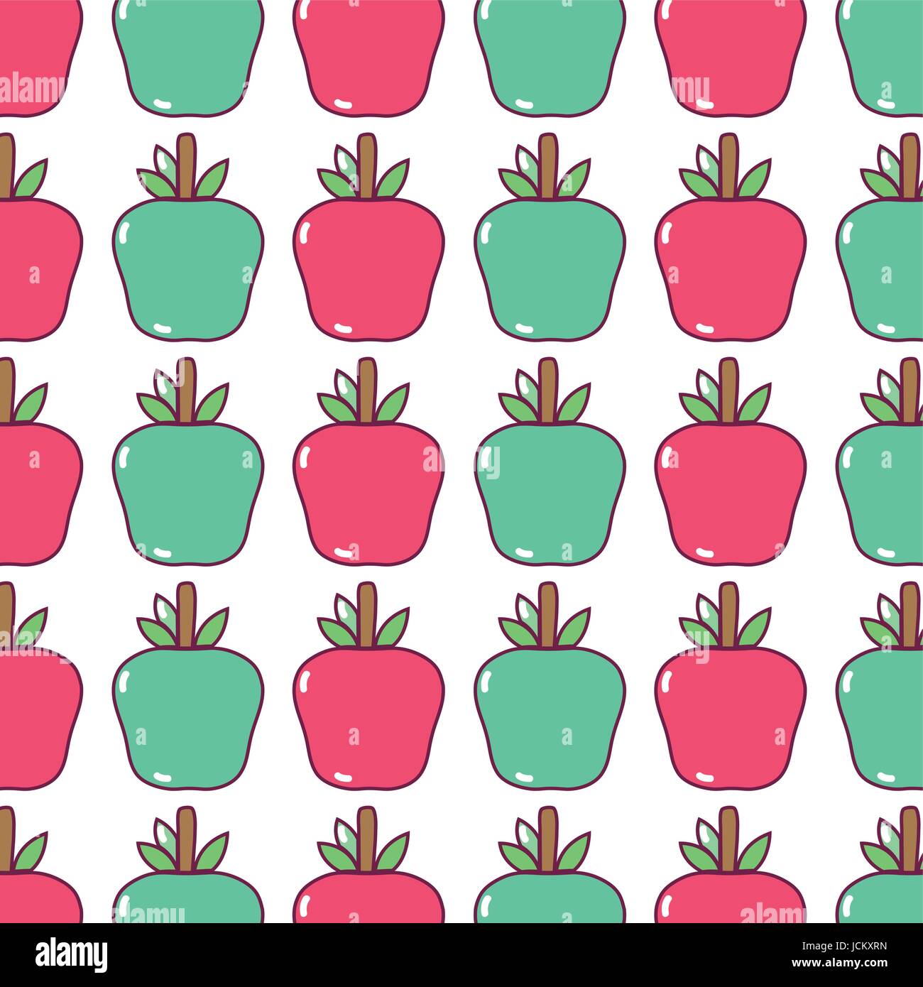 delicious apple fruit background design Stock Vector Image & Art - Alamy