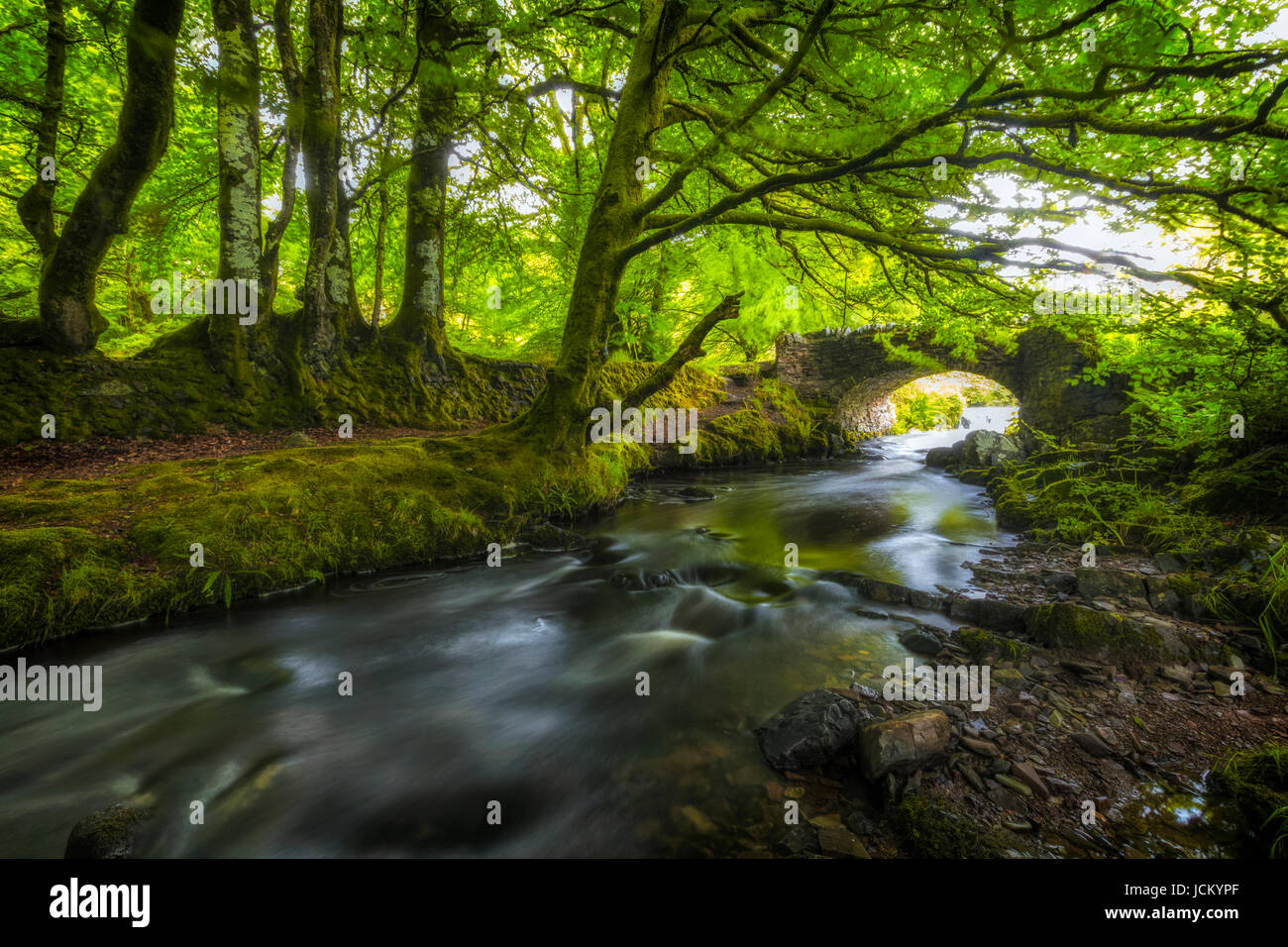Robbers bridge exmoor hi-res stock photography and images - Alamy